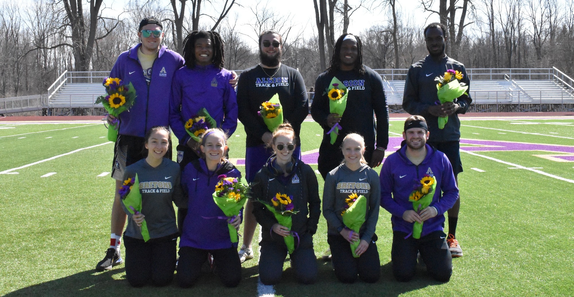 Track and field men and women win MIAA Triangular - Albion College