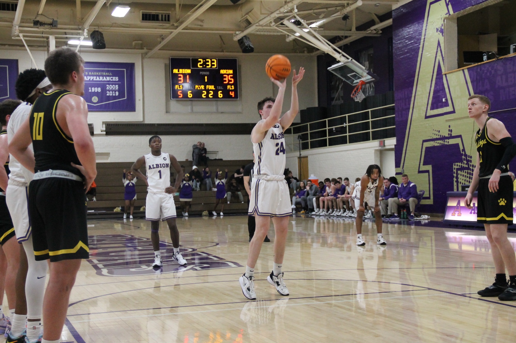 Nathan Steinman - 2022-23 - Men's Basketball - Albion College