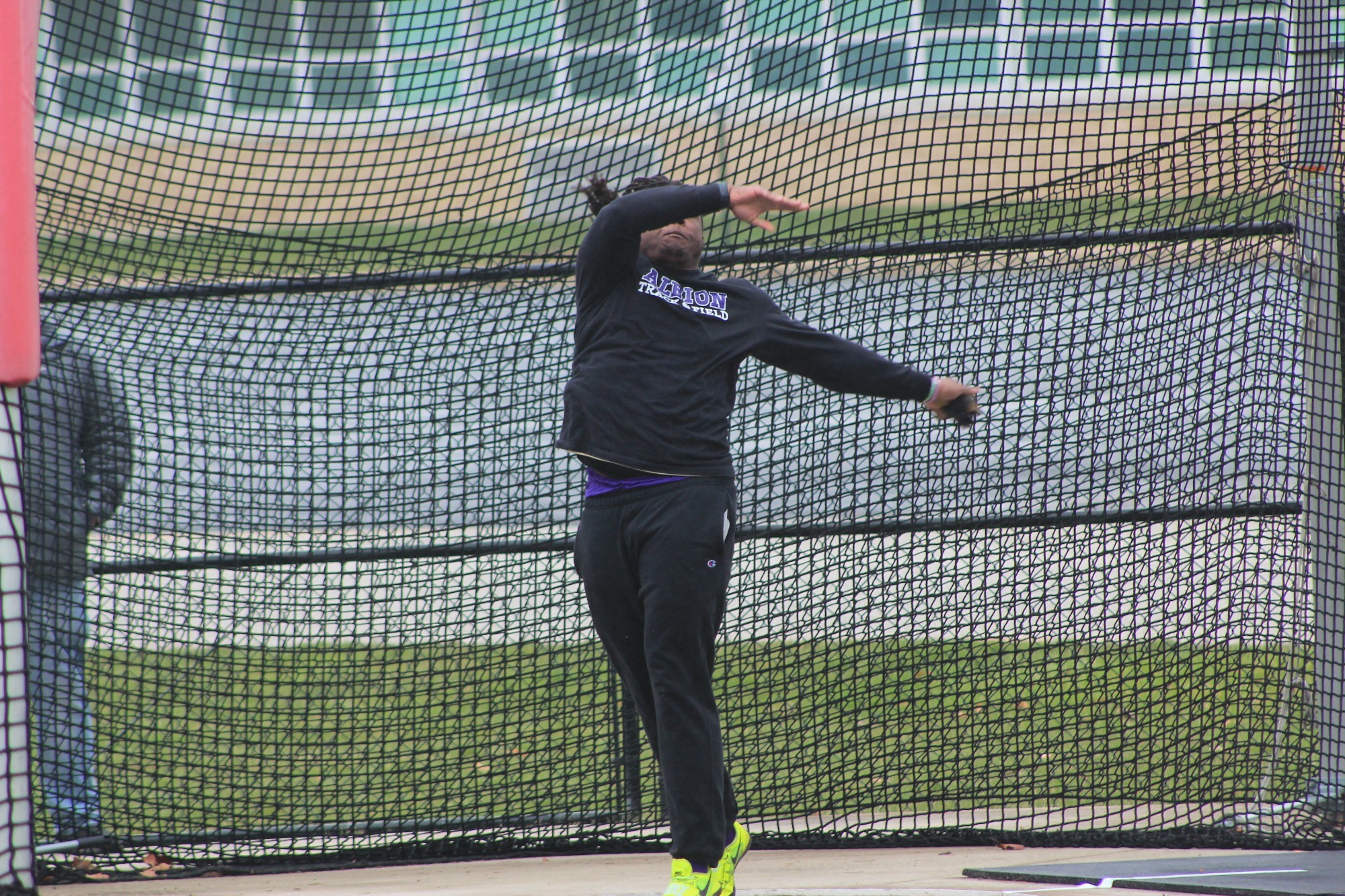 Darden finishes career at Nationals - Albion College
