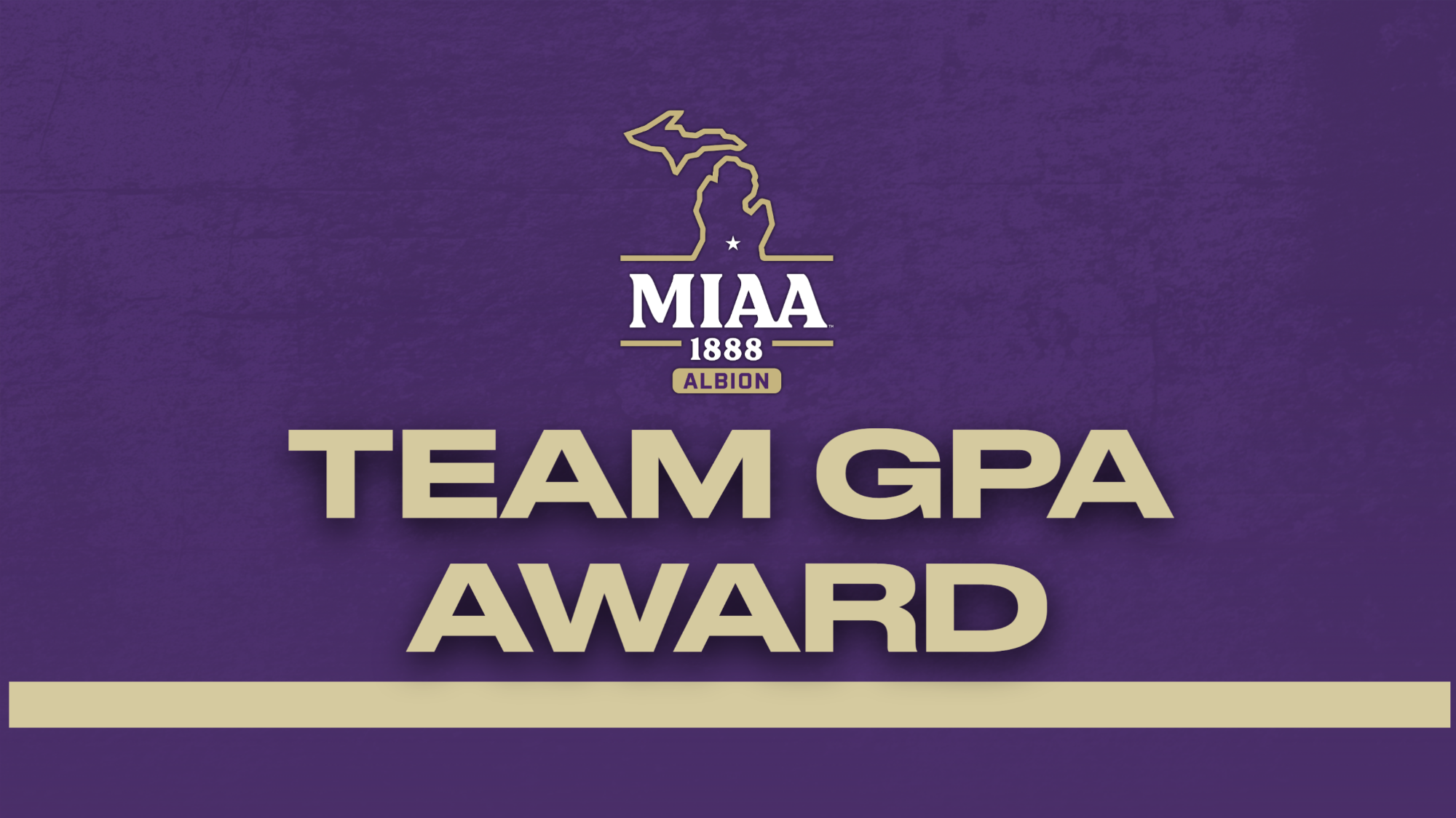 14 Teams Recognized for MIAA Team GPA Award - Albion College