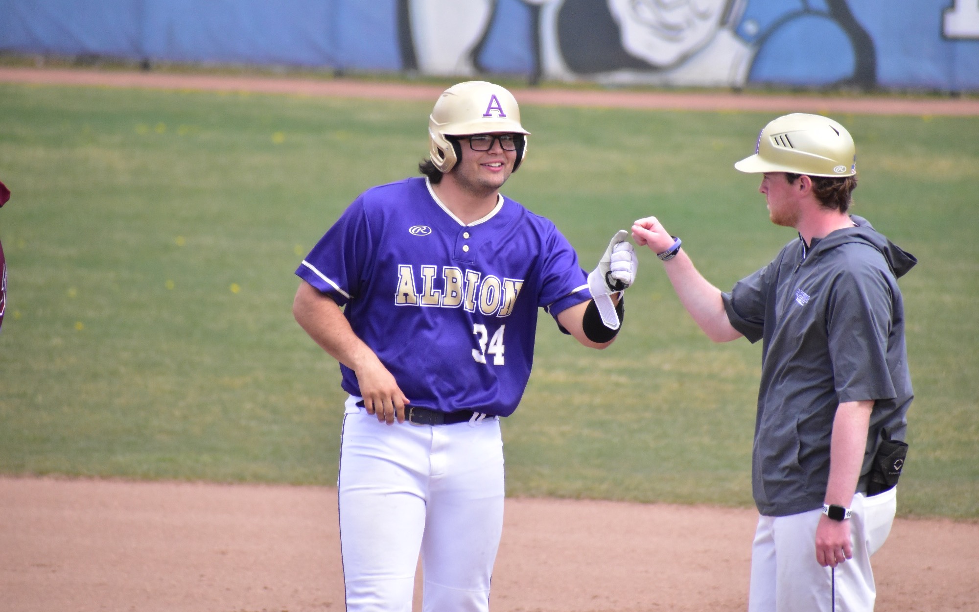 Baseball swept by Alma - Albion College