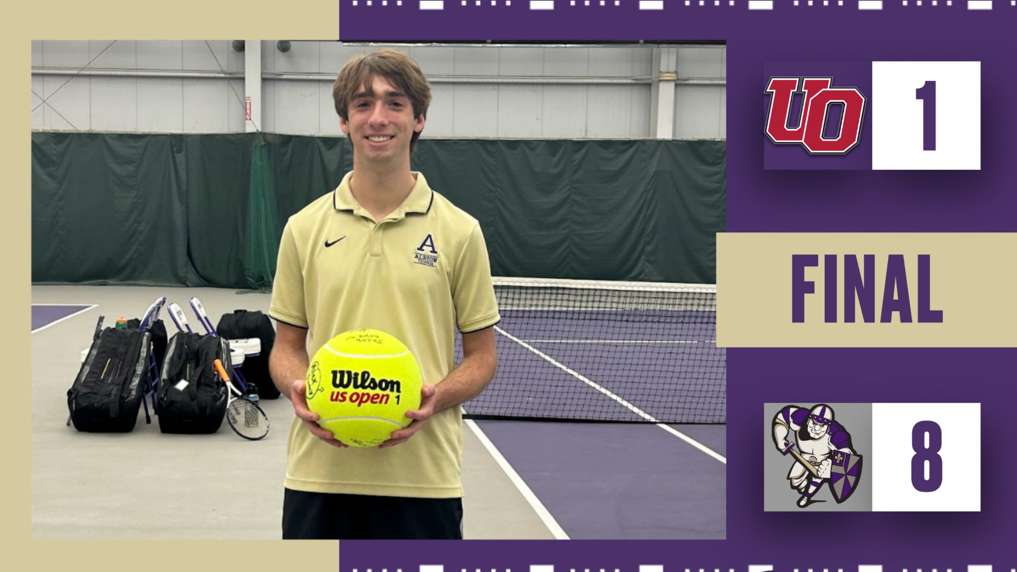 Men's tennis wraps up 2024 season - Albion College
