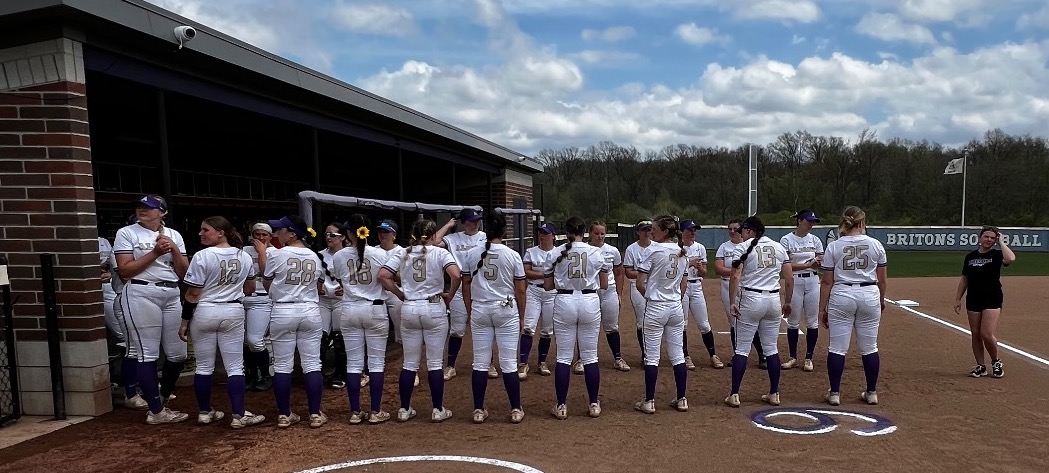 No. 4 Trine tops softball in season finale - Albion College