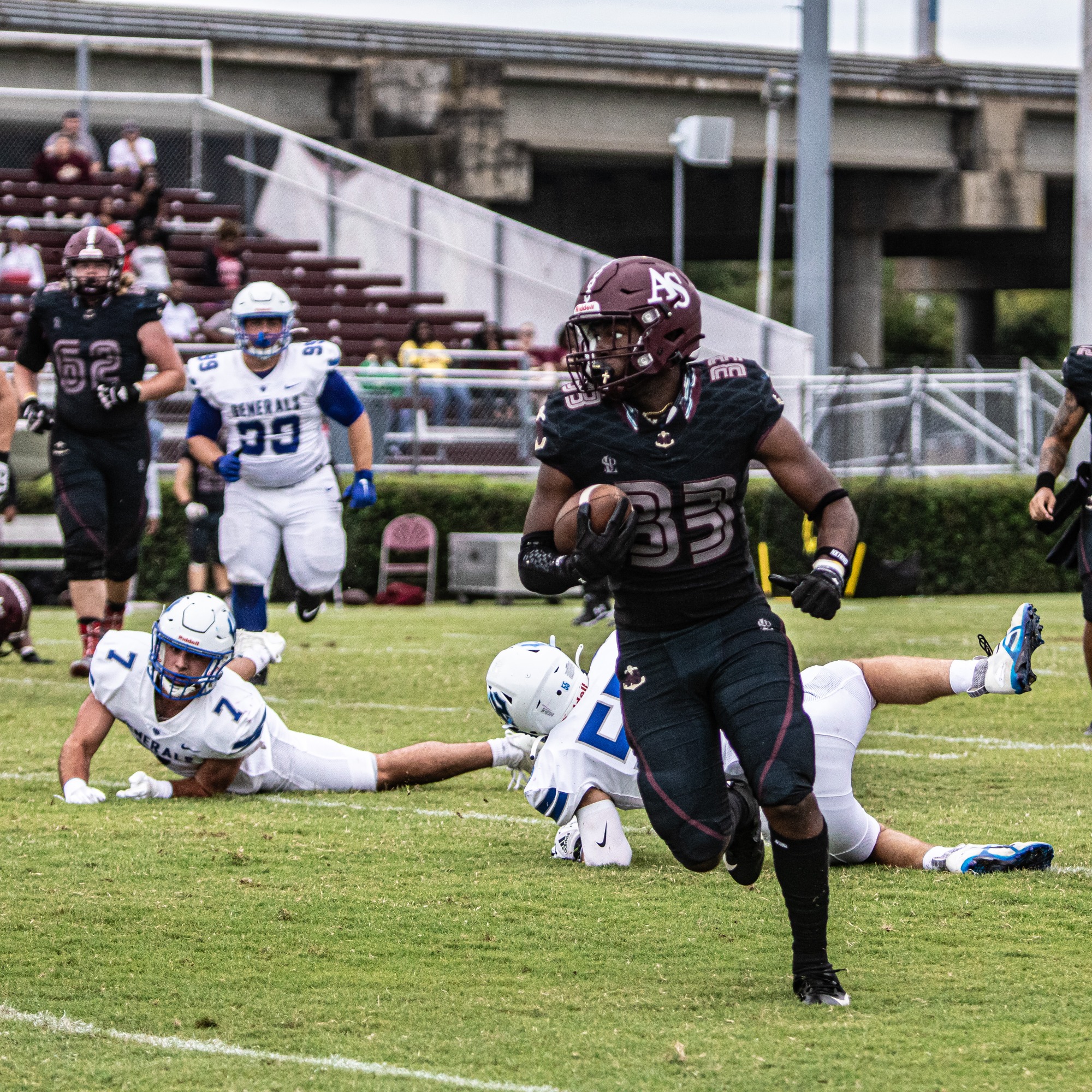 Football Comeback Falls Short at Thaddeus Stevens - The Apprentice School