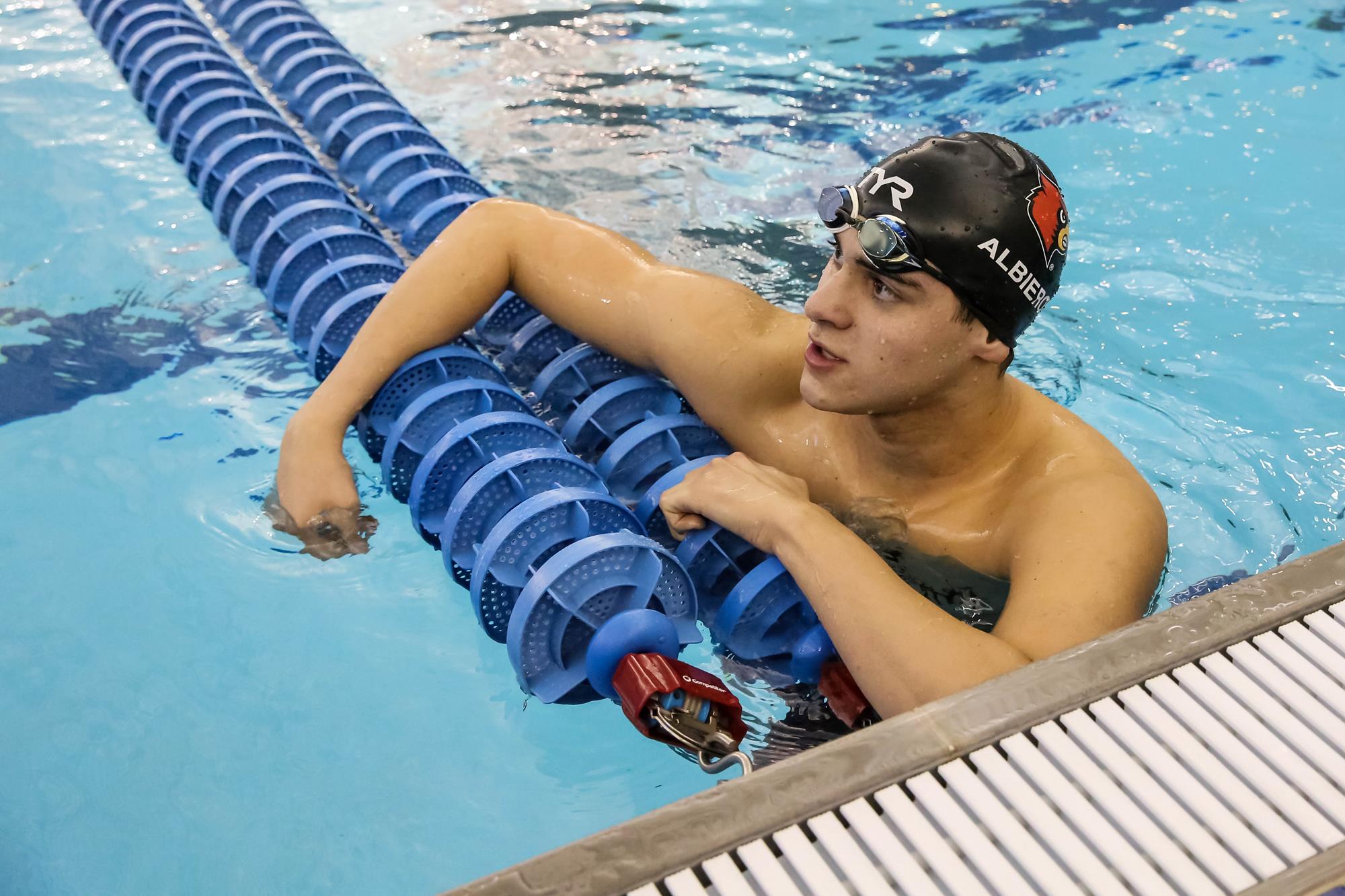 Nick Albiero Named ACC Swimmer of the Week - University of Louisville ...