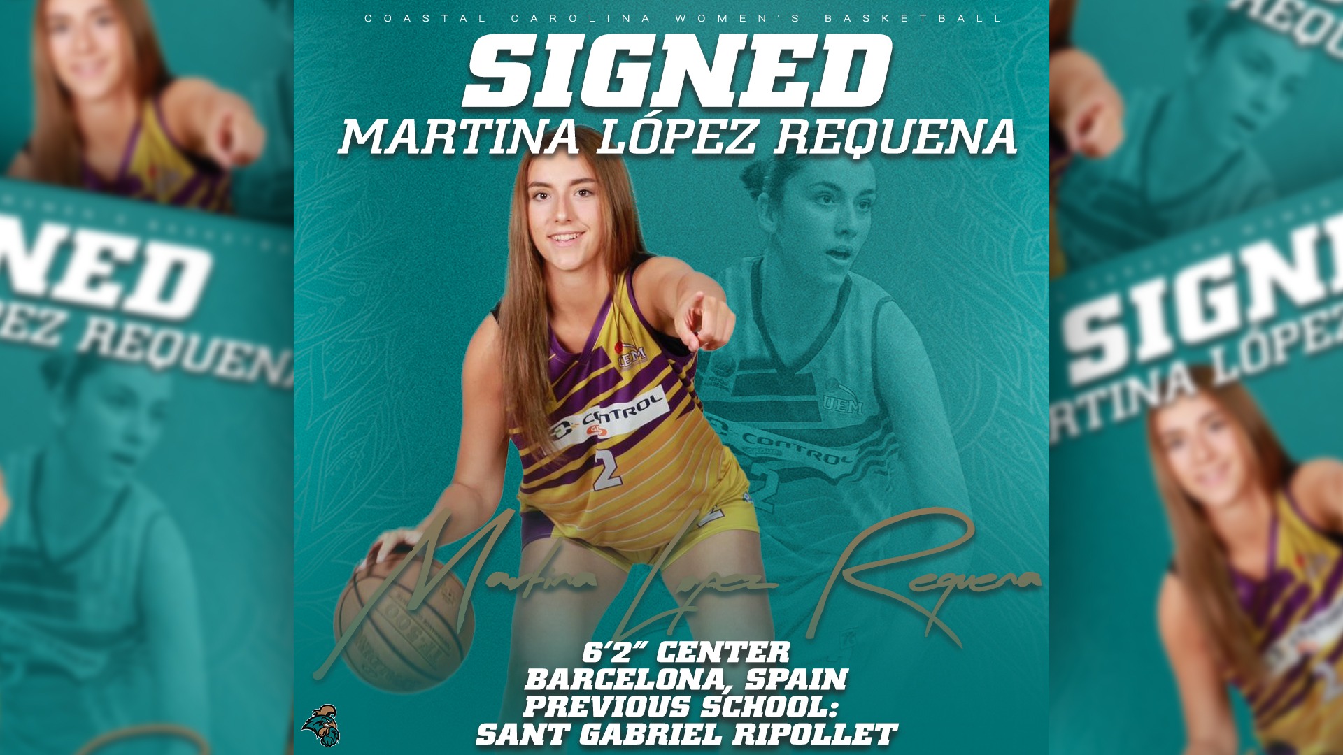 Tenbrock Signs with Coastal Carolina Women’s Basketball - Coastal ...