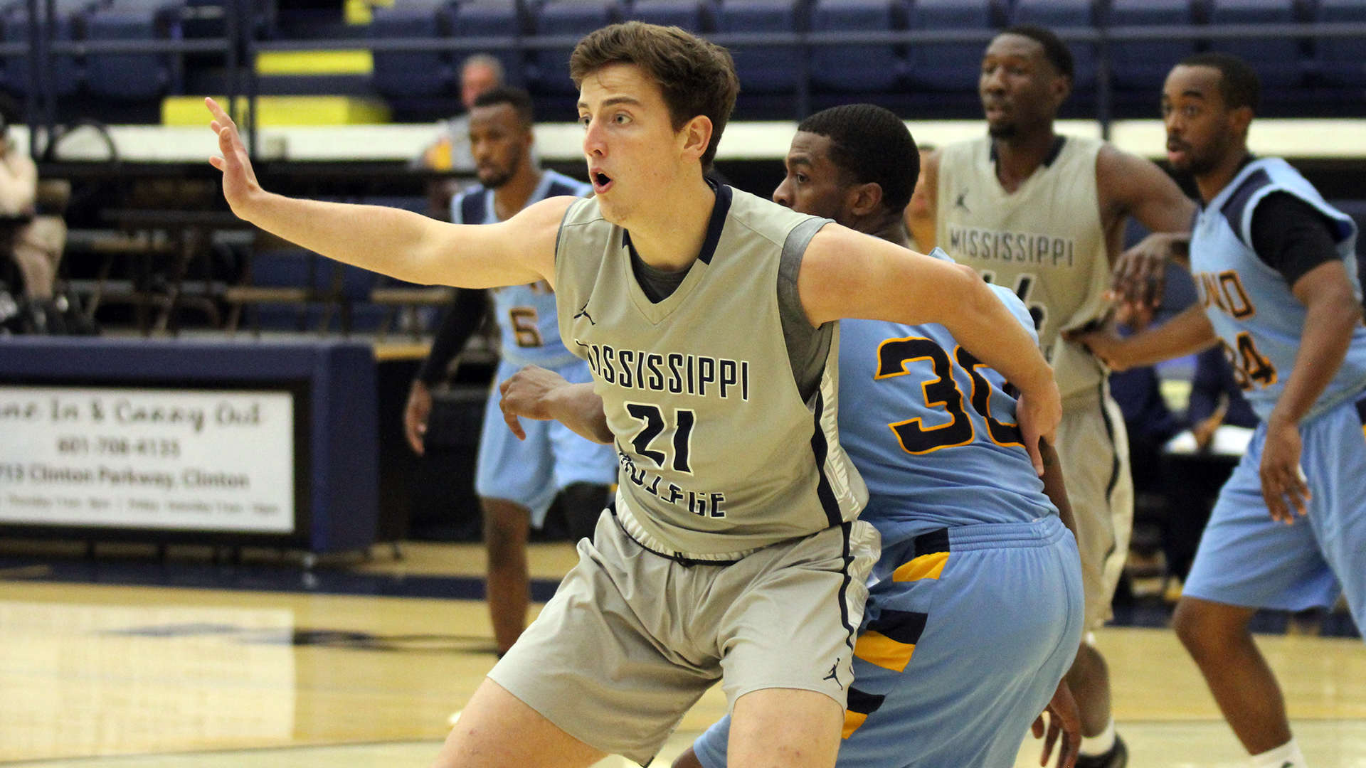 Jon Harding - 2019-20 - Men's Basketball - Mississippi College Athletics