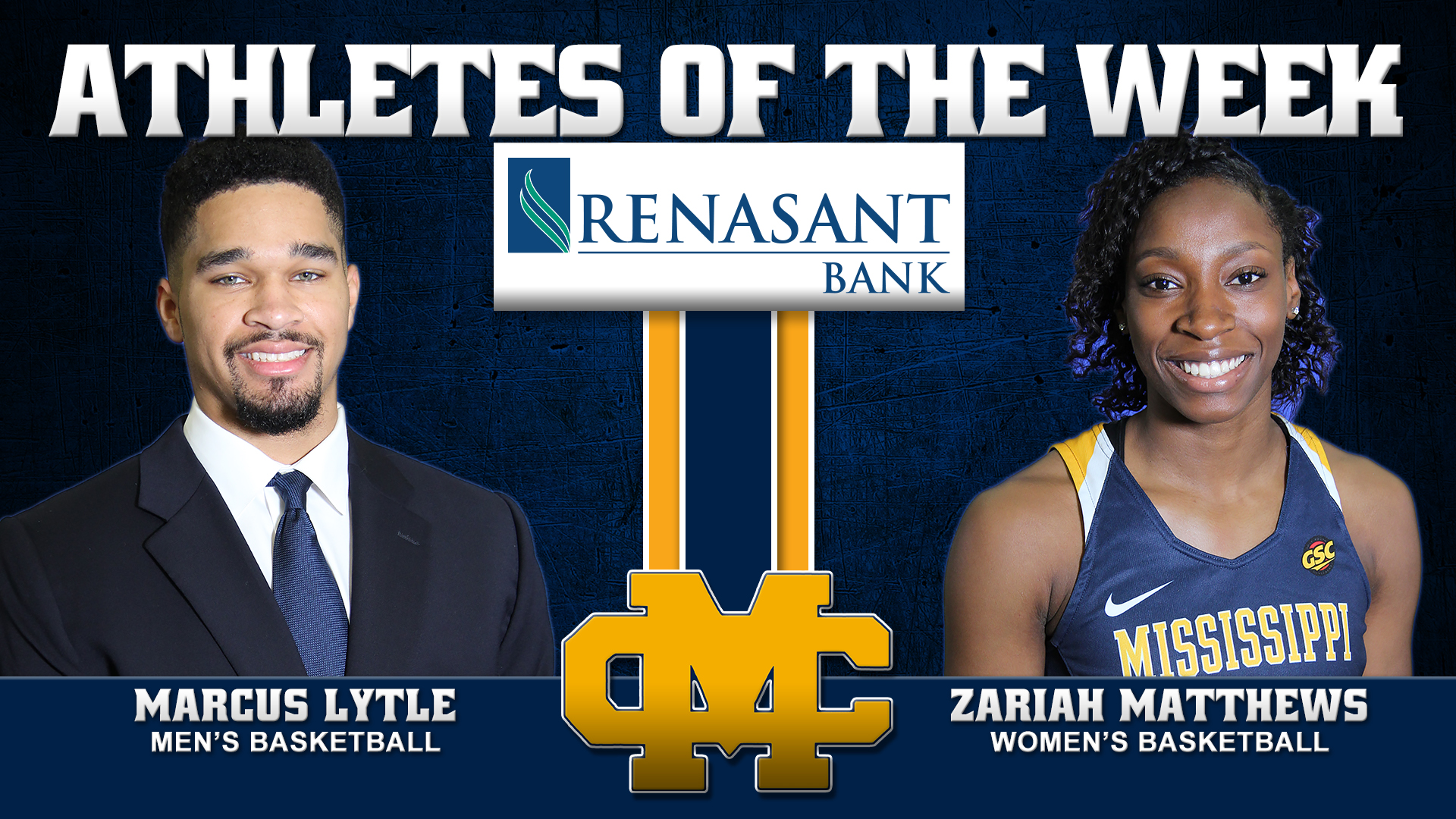 Lytle and Matthews Named MC Renasant Bank Athletes of the Week ...
