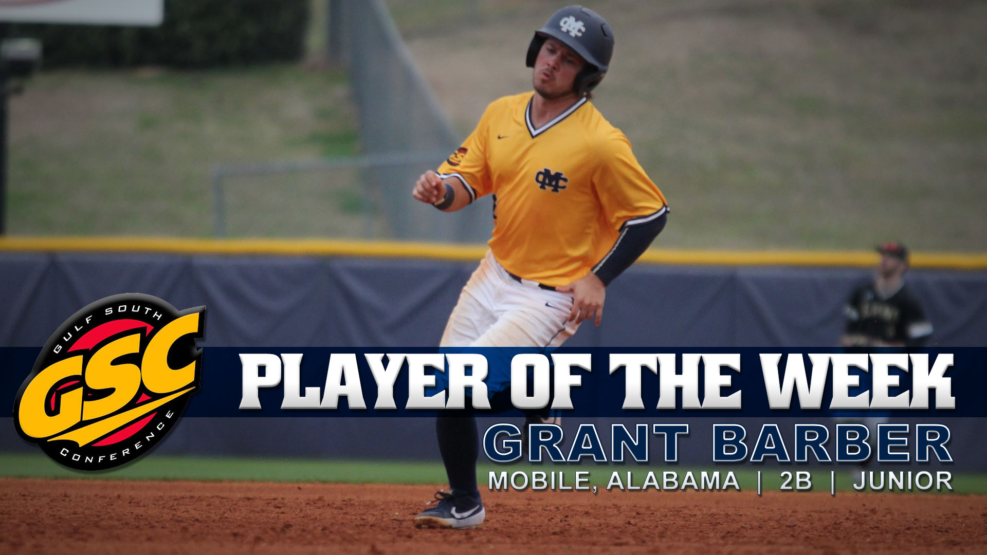 Barber Named GSC Baseball Player of the Week - Mississippi College ...