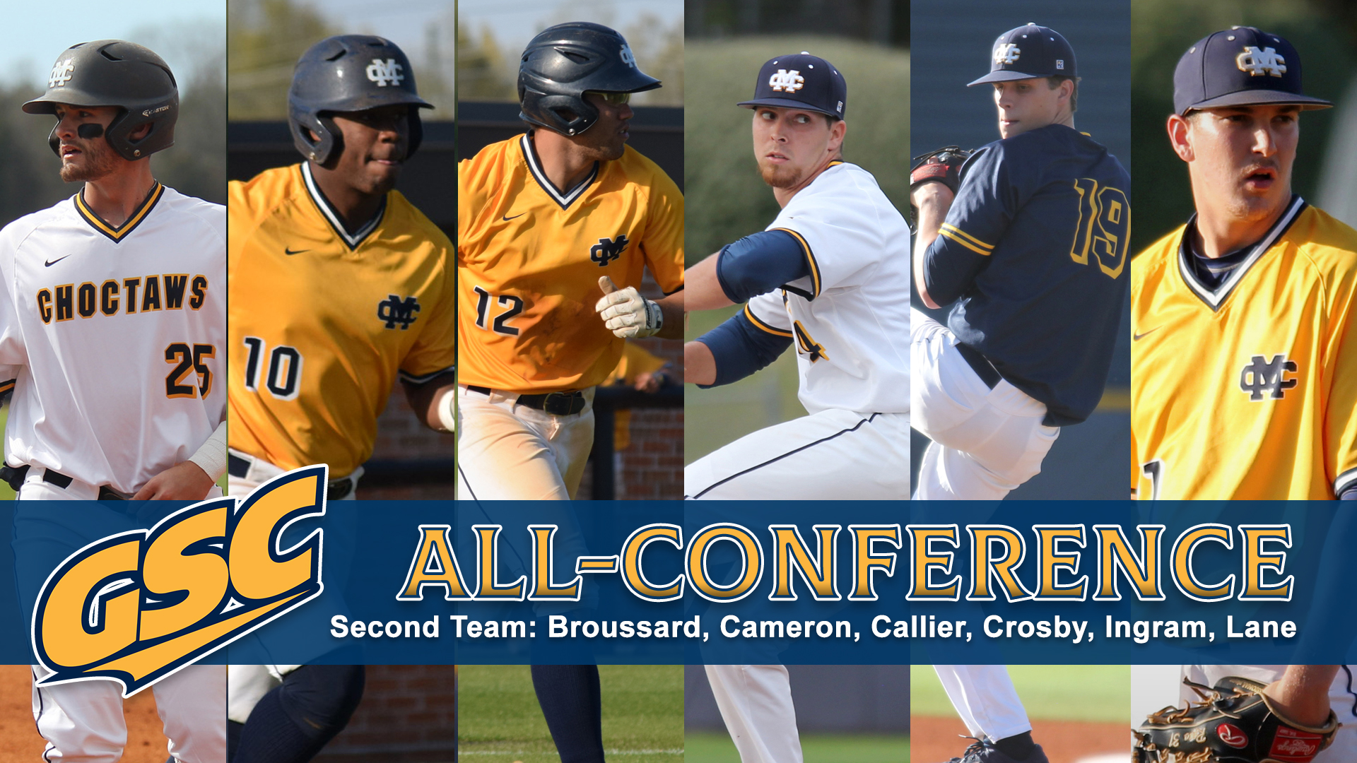 Baseball Choctaws Earn All-GSC Accolades - Mississippi College Athletics