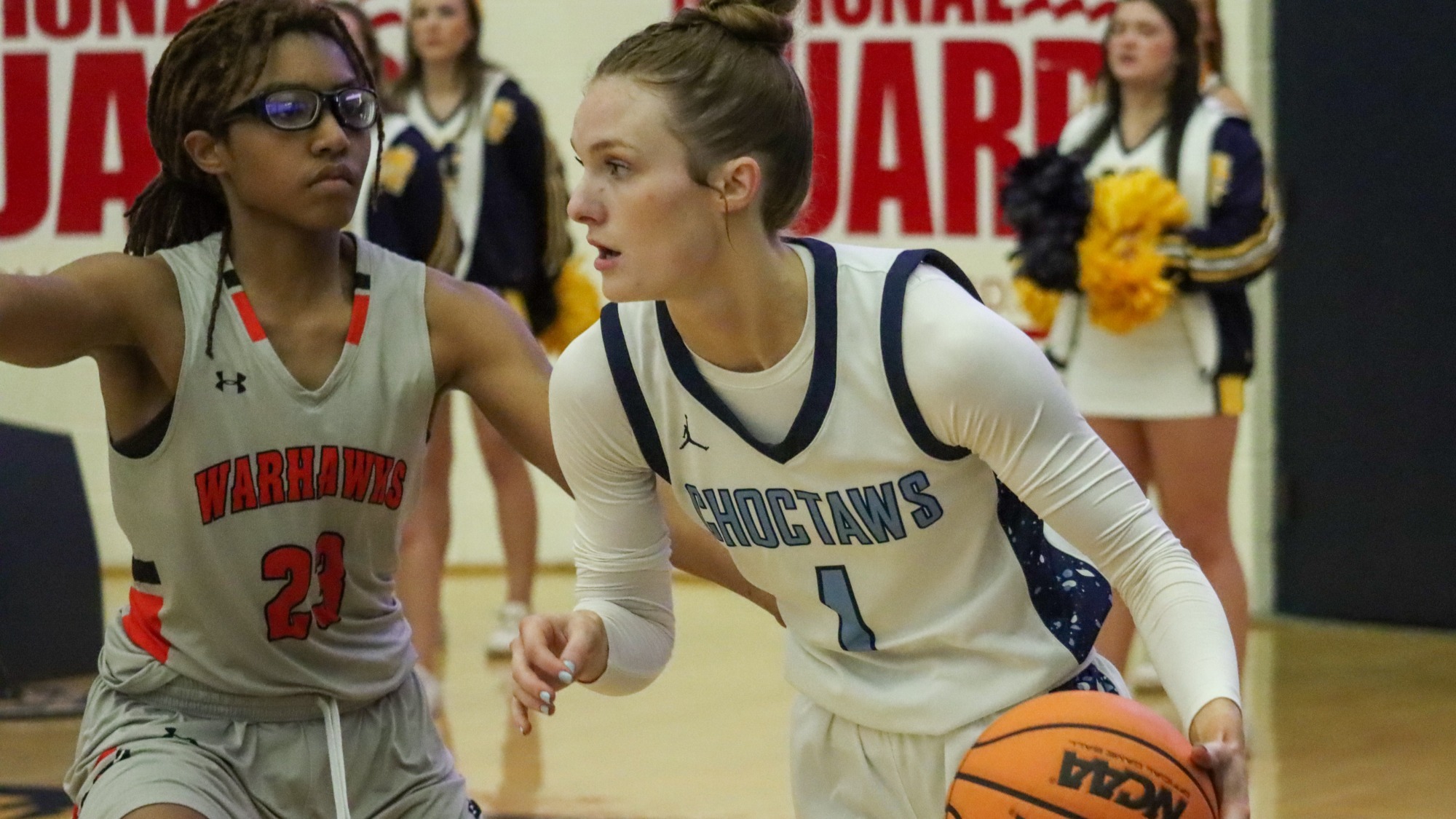 Ivy, Vaughn Pace Choctaws in Setback to AUM - Mississippi College Athletics