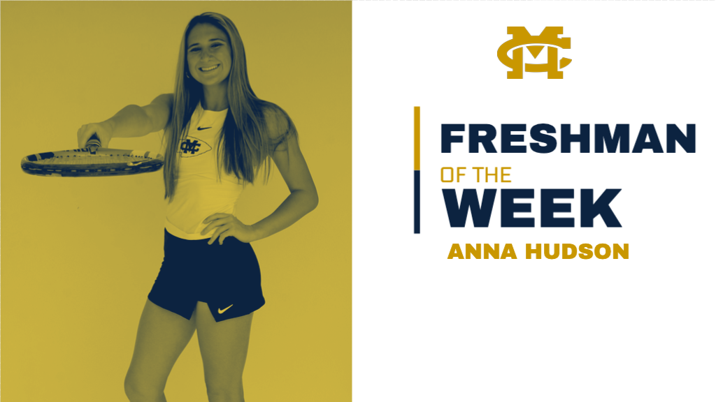 Hudson Named Women's Tennis Freshman of the Week by the GSC For Second Time - Mississippi ...