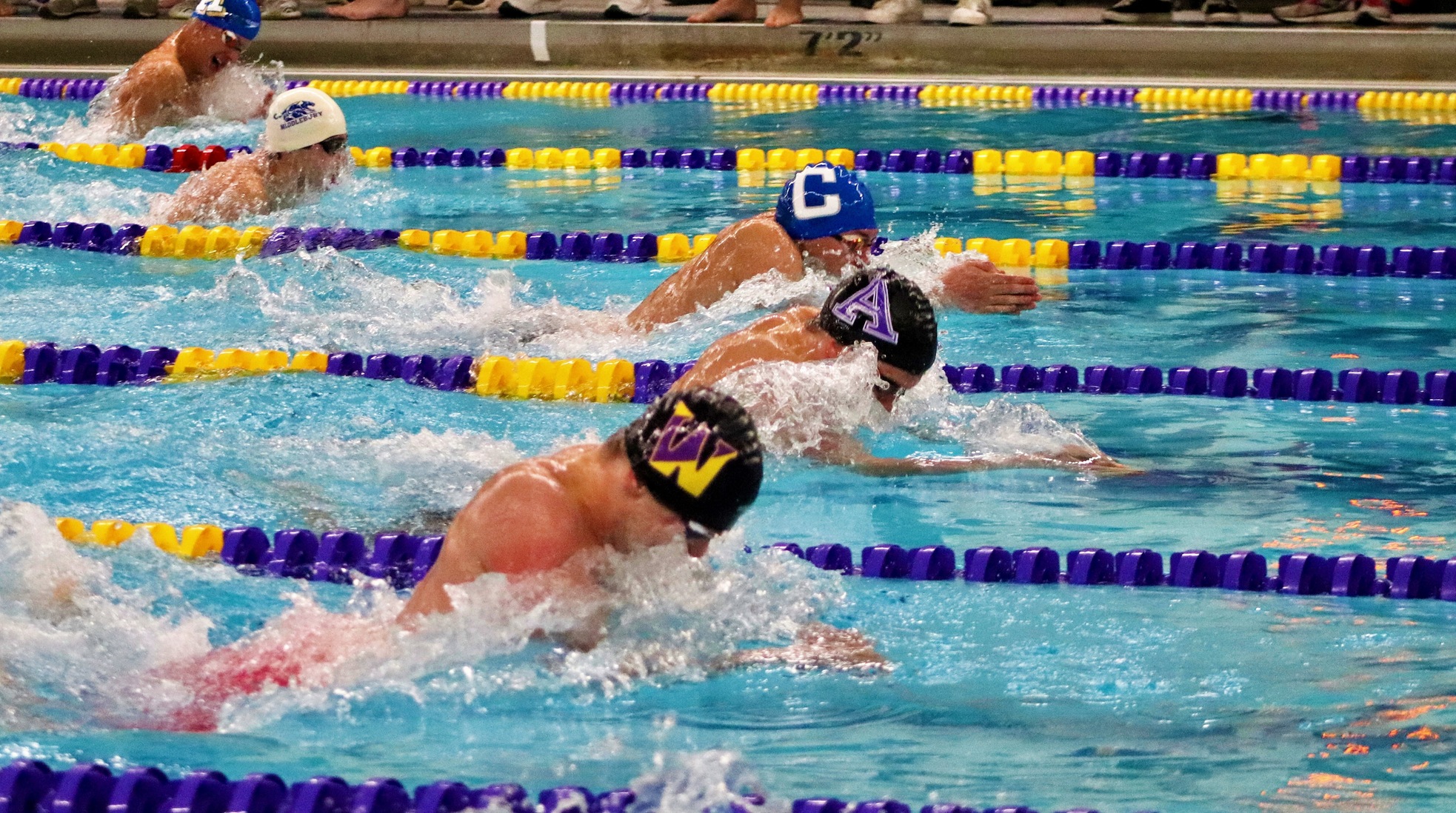 Men's Swimming and Diving sets five new School Records at NESCAC ...