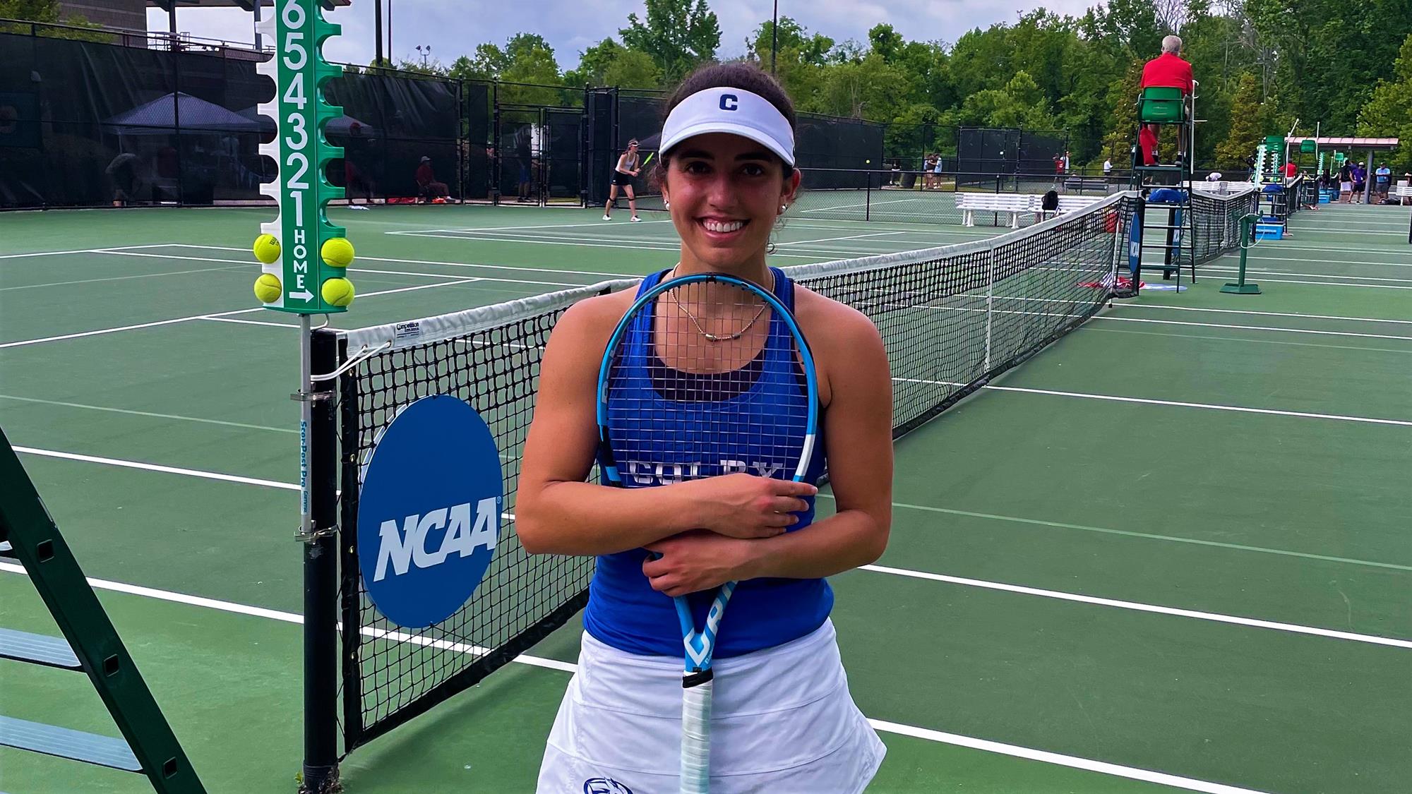 Levitz Advances to Round of 16, Earns All-American - Colby College