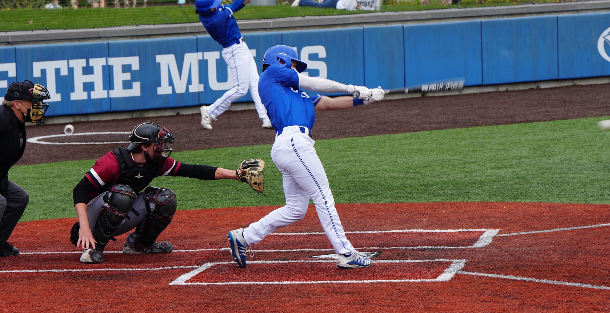 Colby Falls Short to Middlebury in Double Header - Colby College