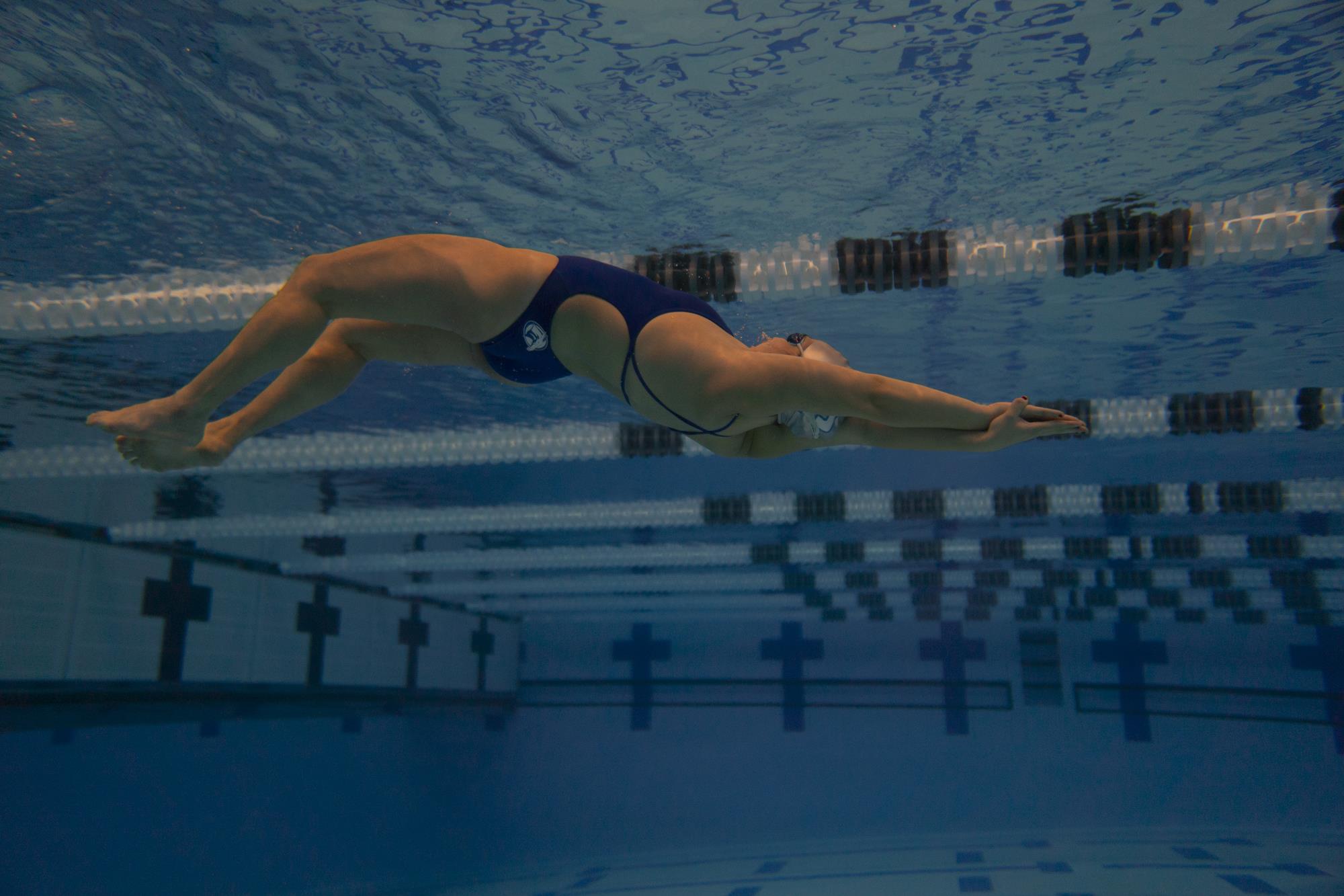 Women's Swim and Dive Tight Meet with Panthers - Colby College