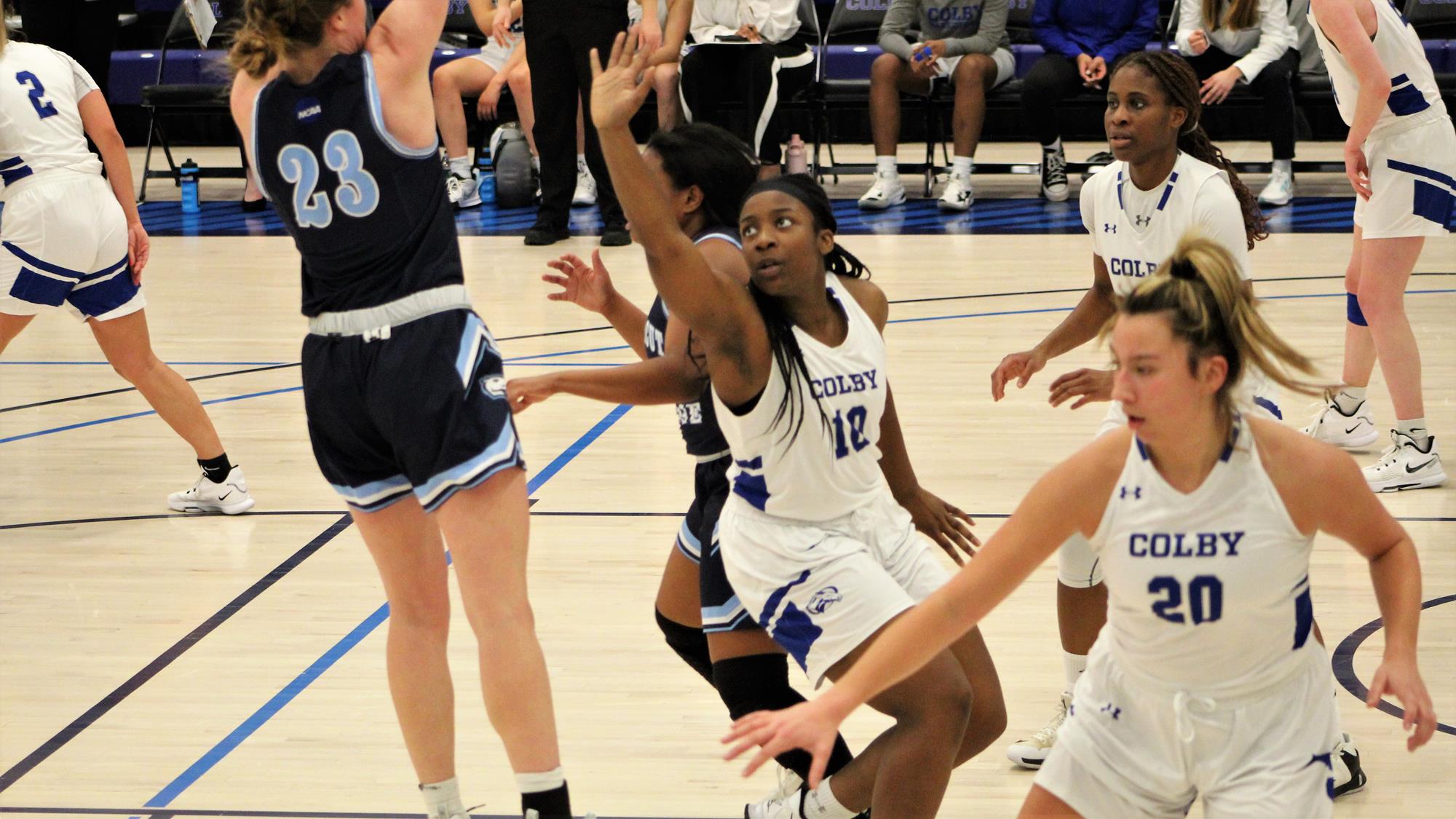Colby Women's Basketball Takes First Loss At NYU - Colby College
