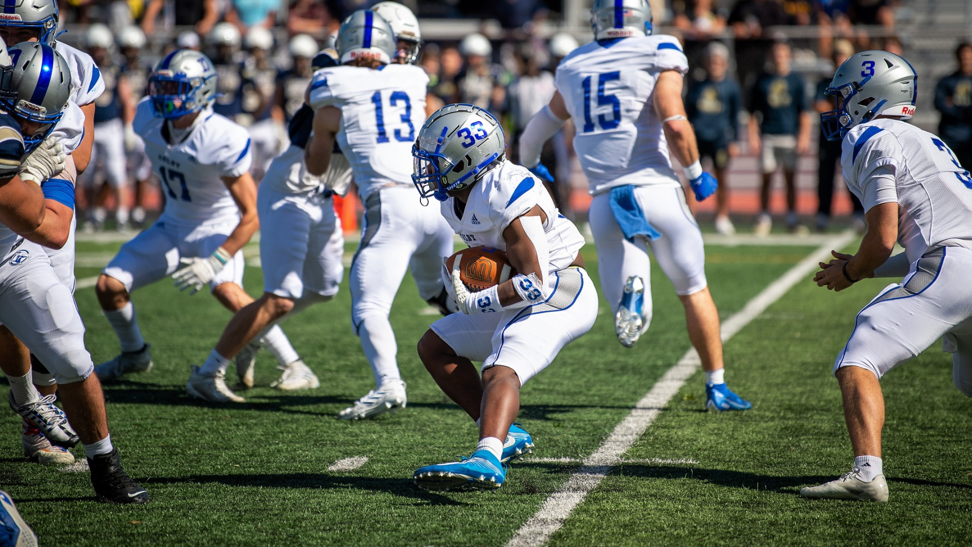 Football Falls to Cardinals - Colby College