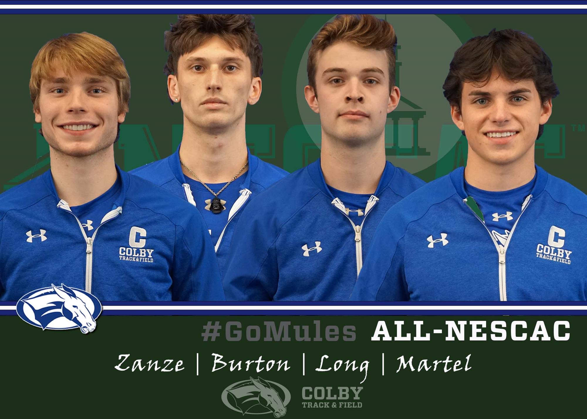 Burton and Relay Team NESCAC Champions, Johnson 3x All-NESCAC - Colby ...