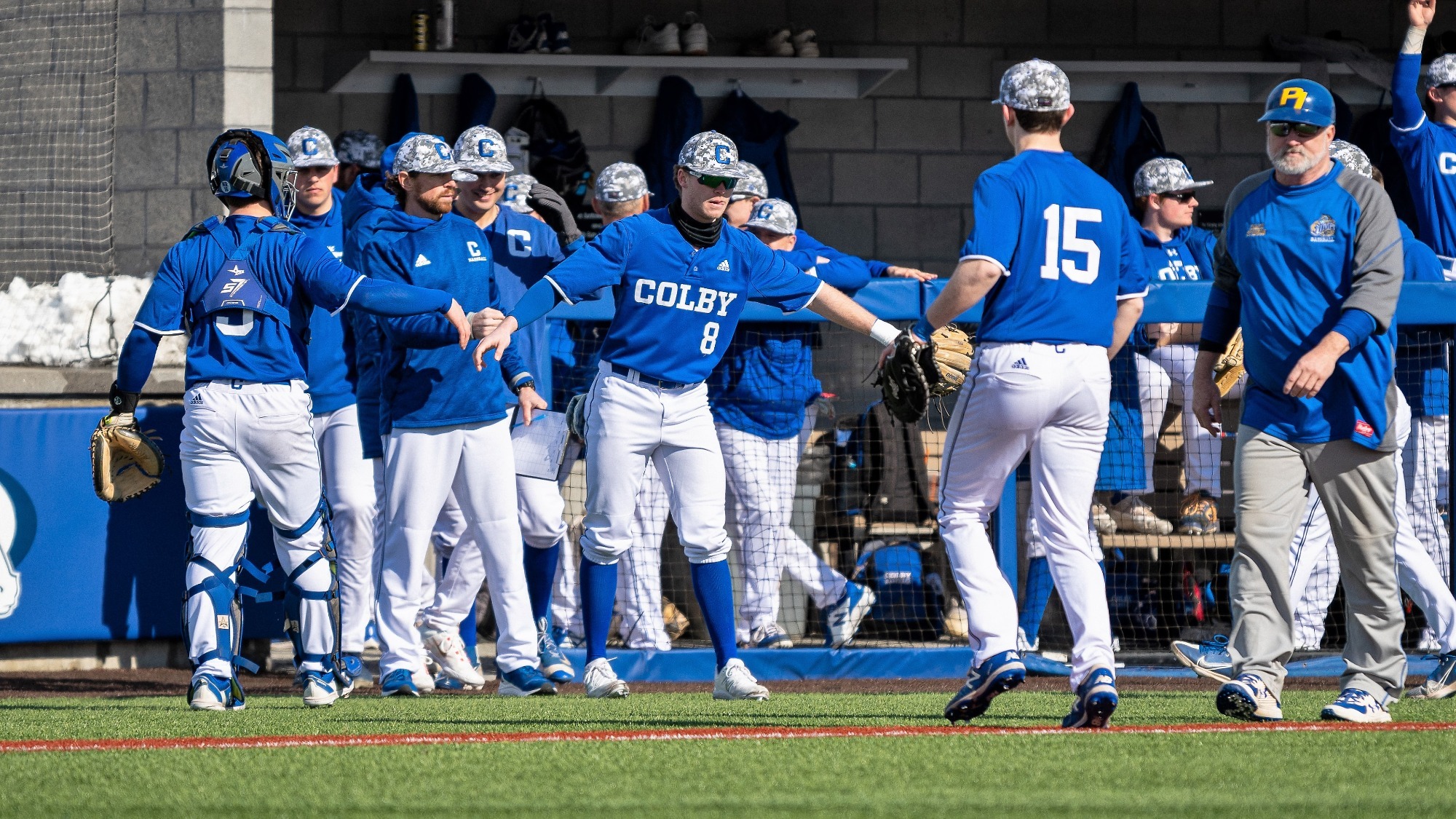 Mules Tally Five Hits, Five Runs in Fourth to Top Vikings - Colby College