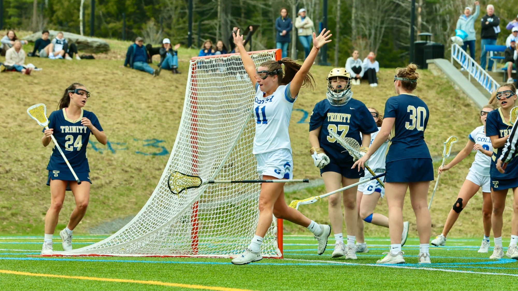 Colby Celebrates Senior Day with a Victory Against Trinity - Colby College