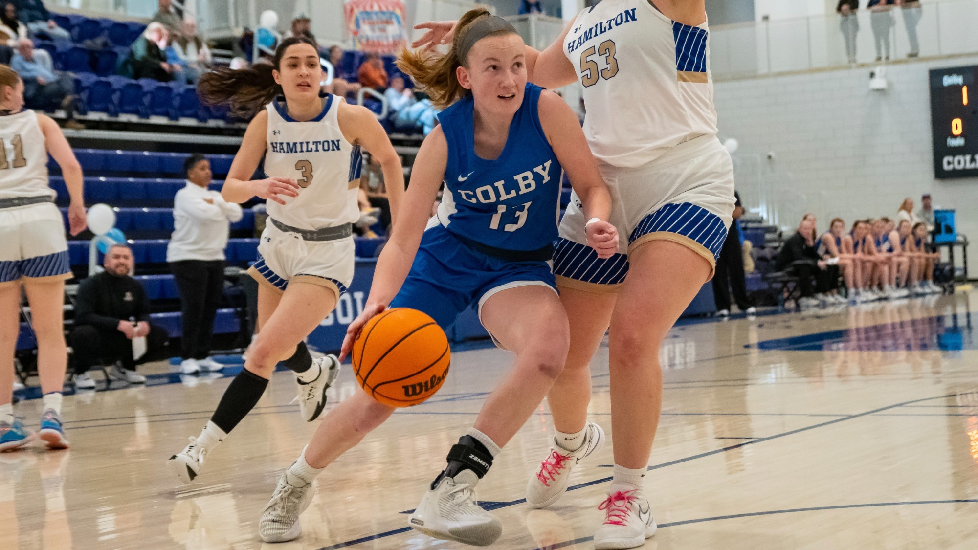 Olenik Earns NESCAC Rookie of the Year Title - Colby College