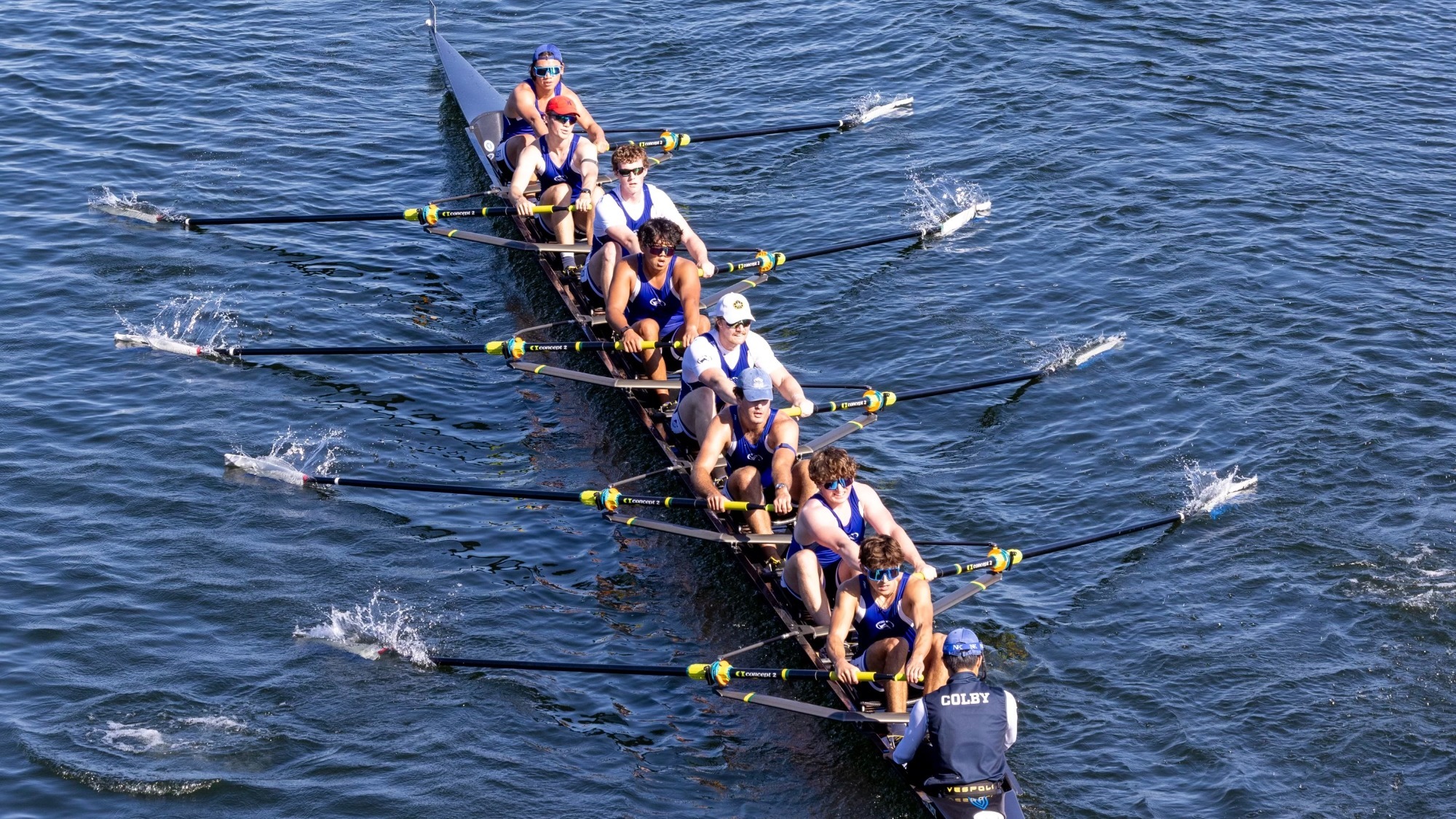 Crew battles challenging conditions at New England Rowing Championships ...
