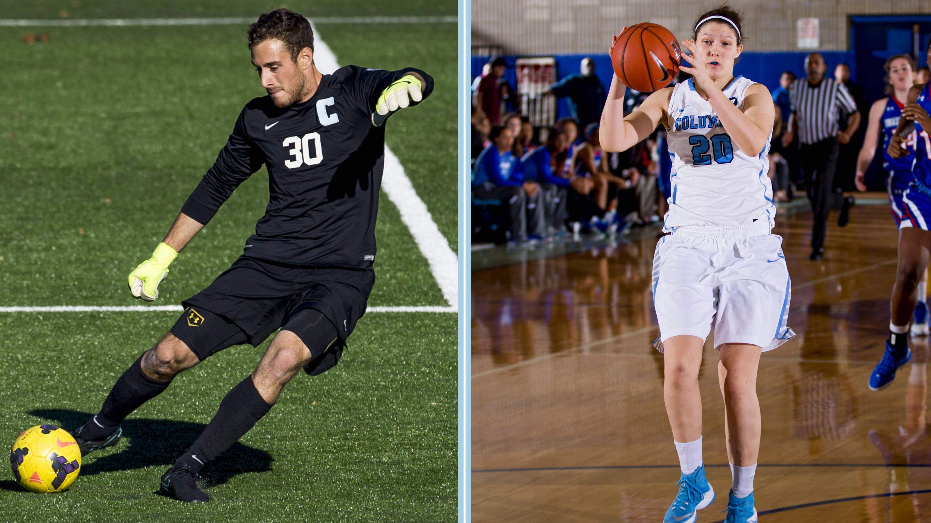 Castanheira, Zimmerman Named November Athletes of the Month - Columbia ...