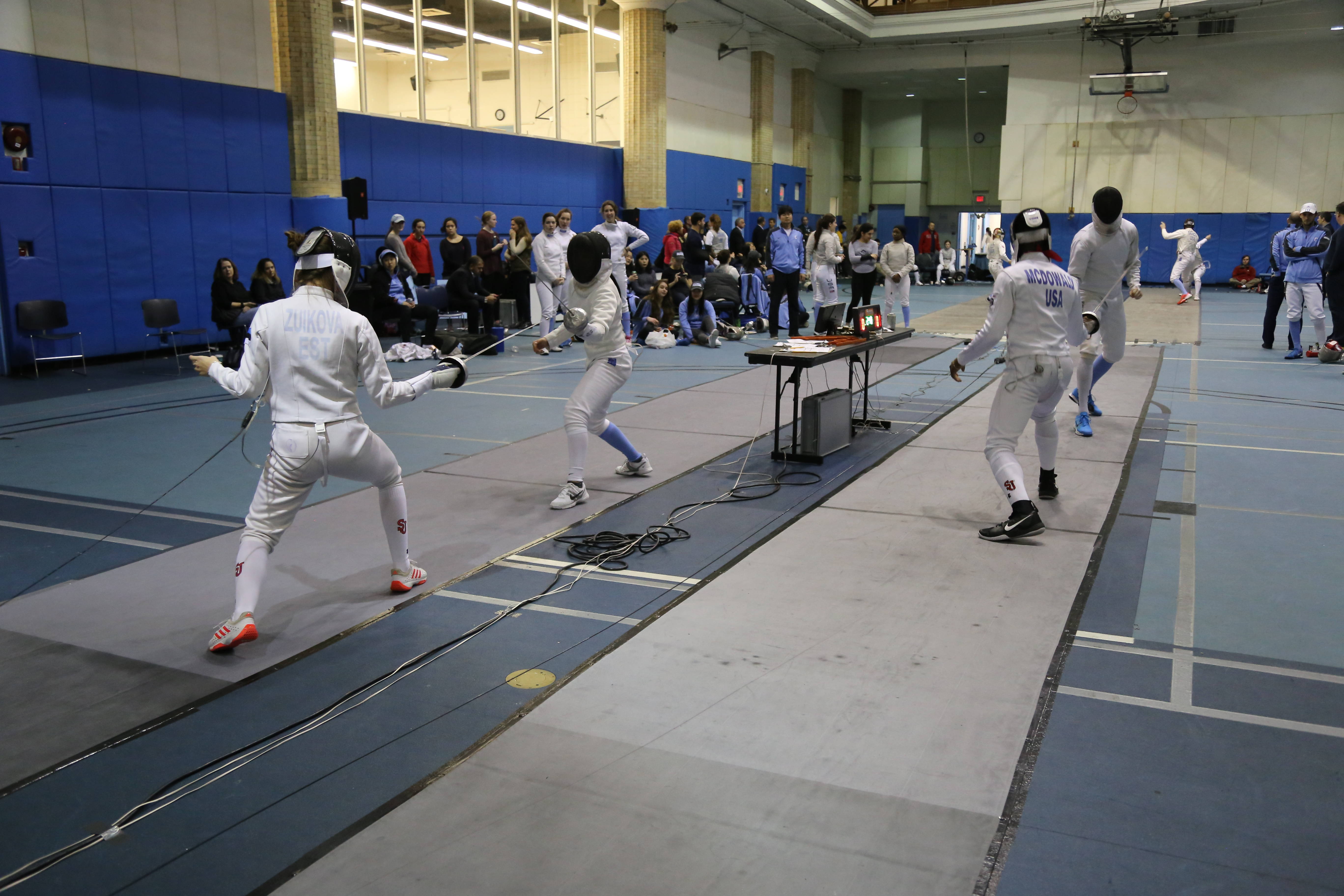Top Ranked Fencers Record Perfect Day at NYU Invitational - Columbia ...