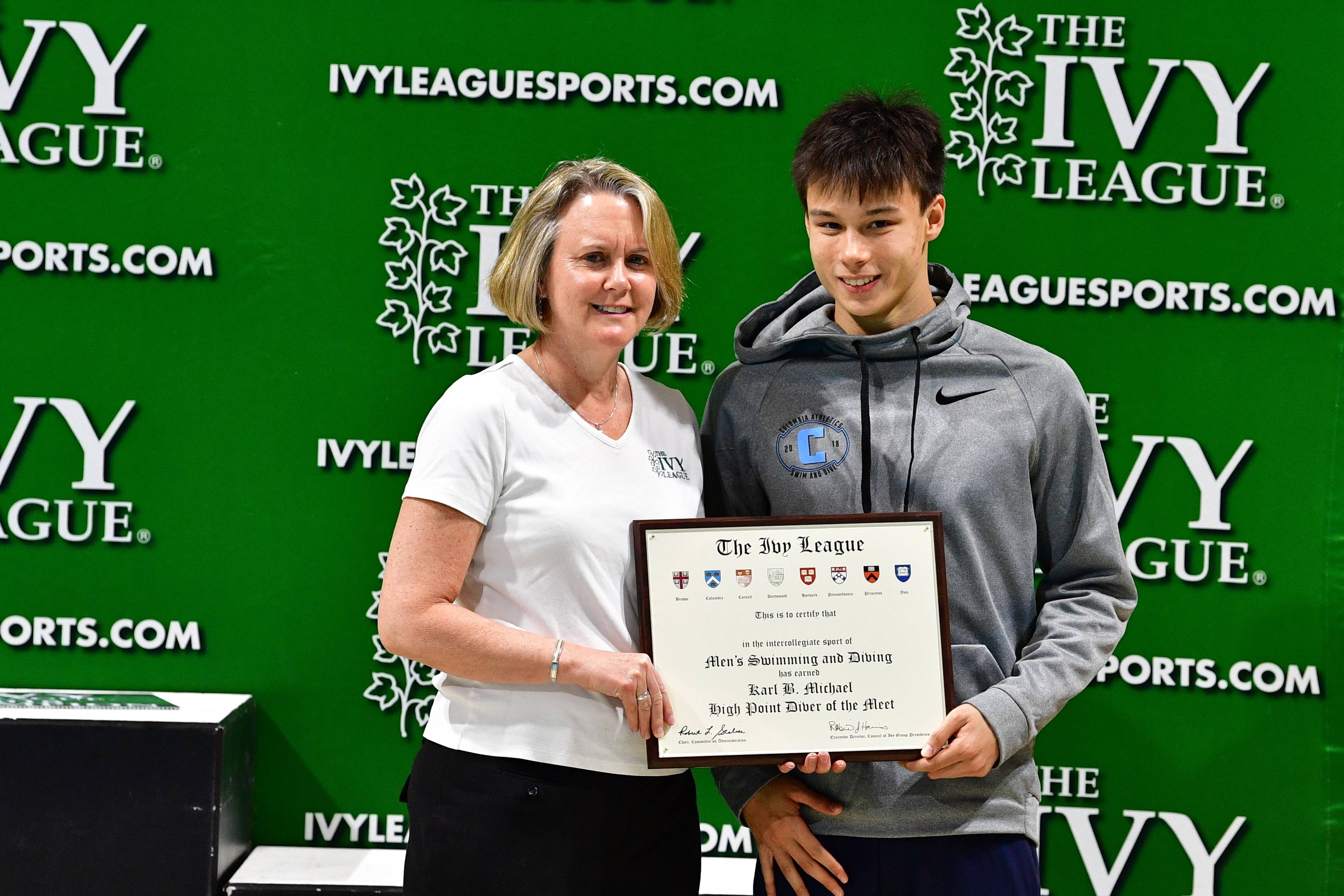 Jonathan Suckow Sweeps Ivy League Diving Crowns - Columbia University ...