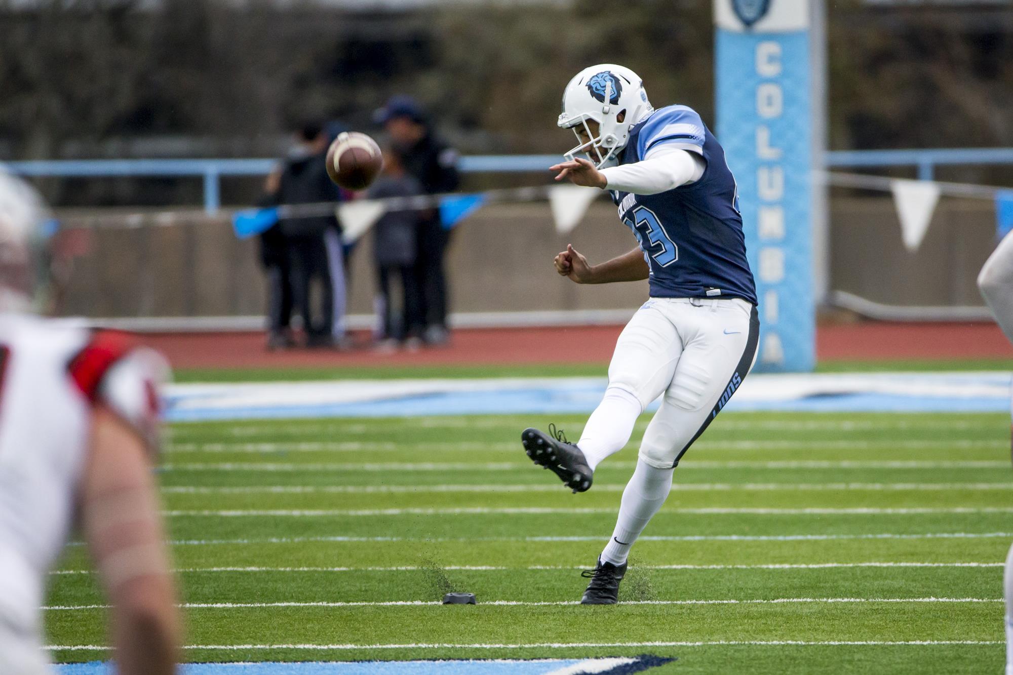 Chris Alleyne - Football - Columbia University Athletics