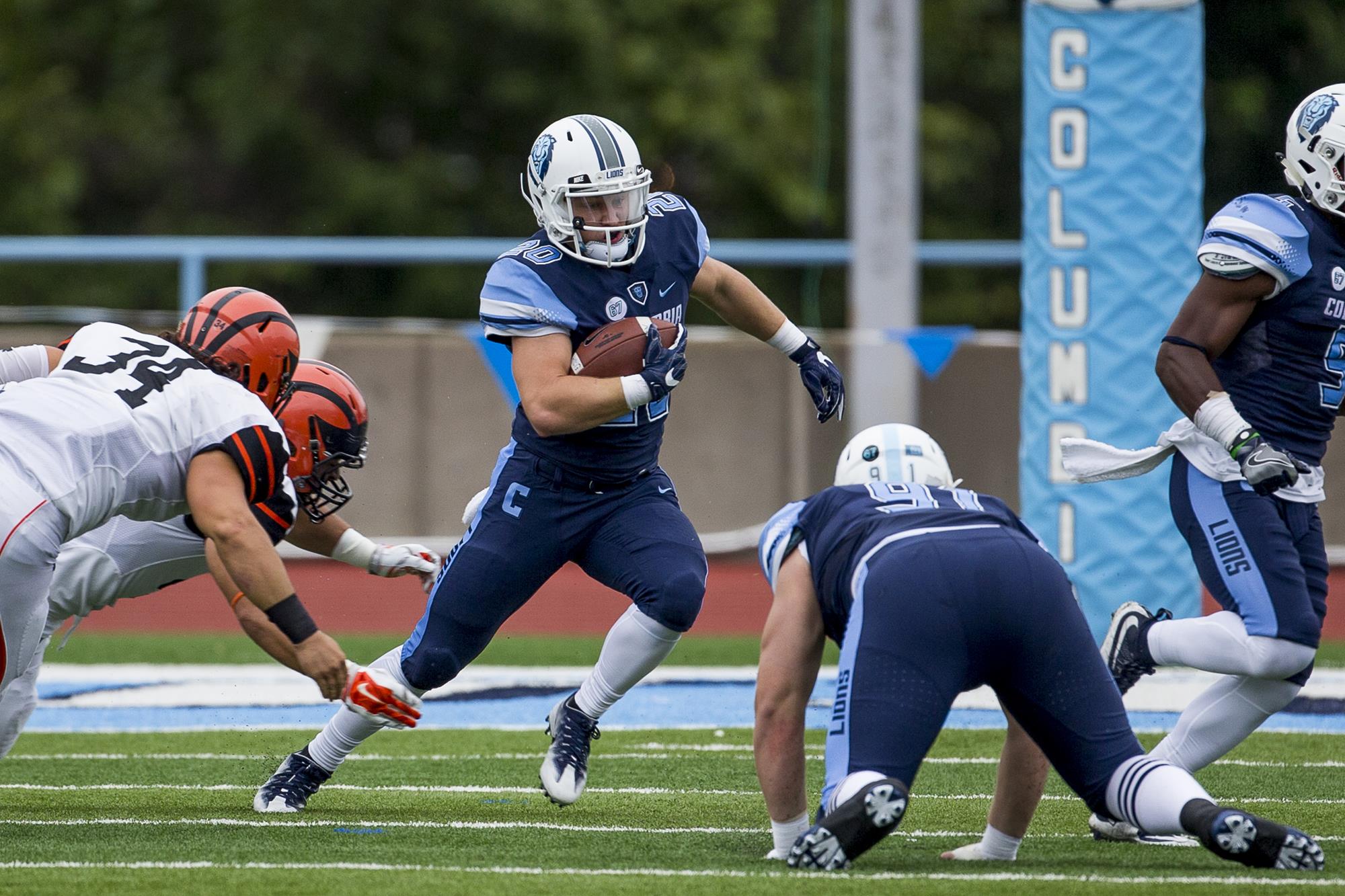 Tanner Thomas - Football - Columbia University Athletics
