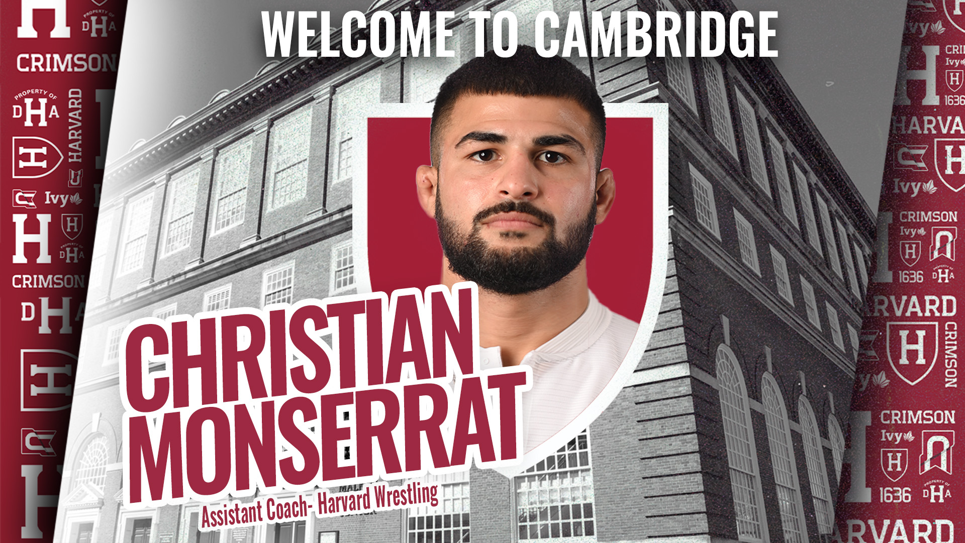 Wrestling Hires Christian Monserrat as Assistant Coach - Harvard University