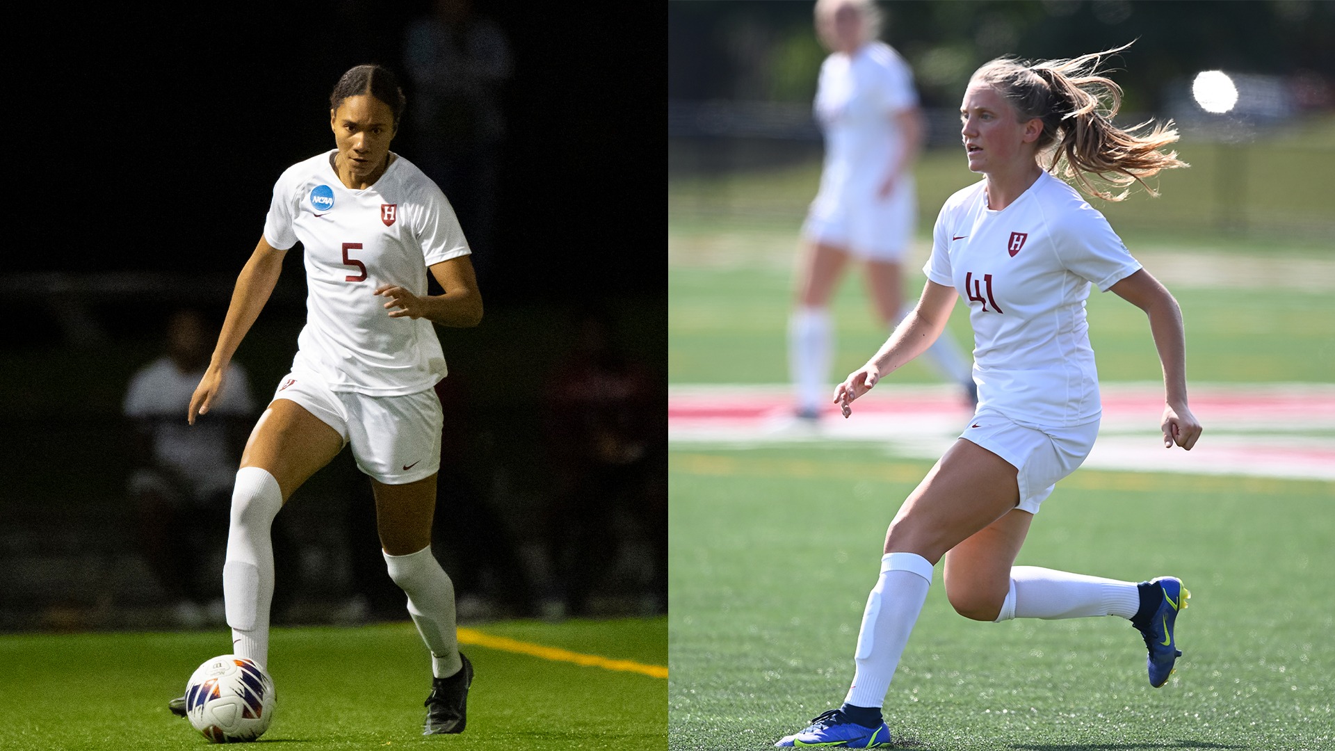 Bebar, Rose Named United Soccer Coaches All-Americans - Harvard University
