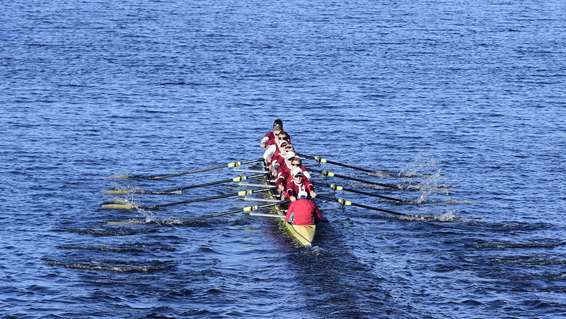 Men's Heavyweight Rowing Sweeps Cornell on the Charles River - Harvard ...