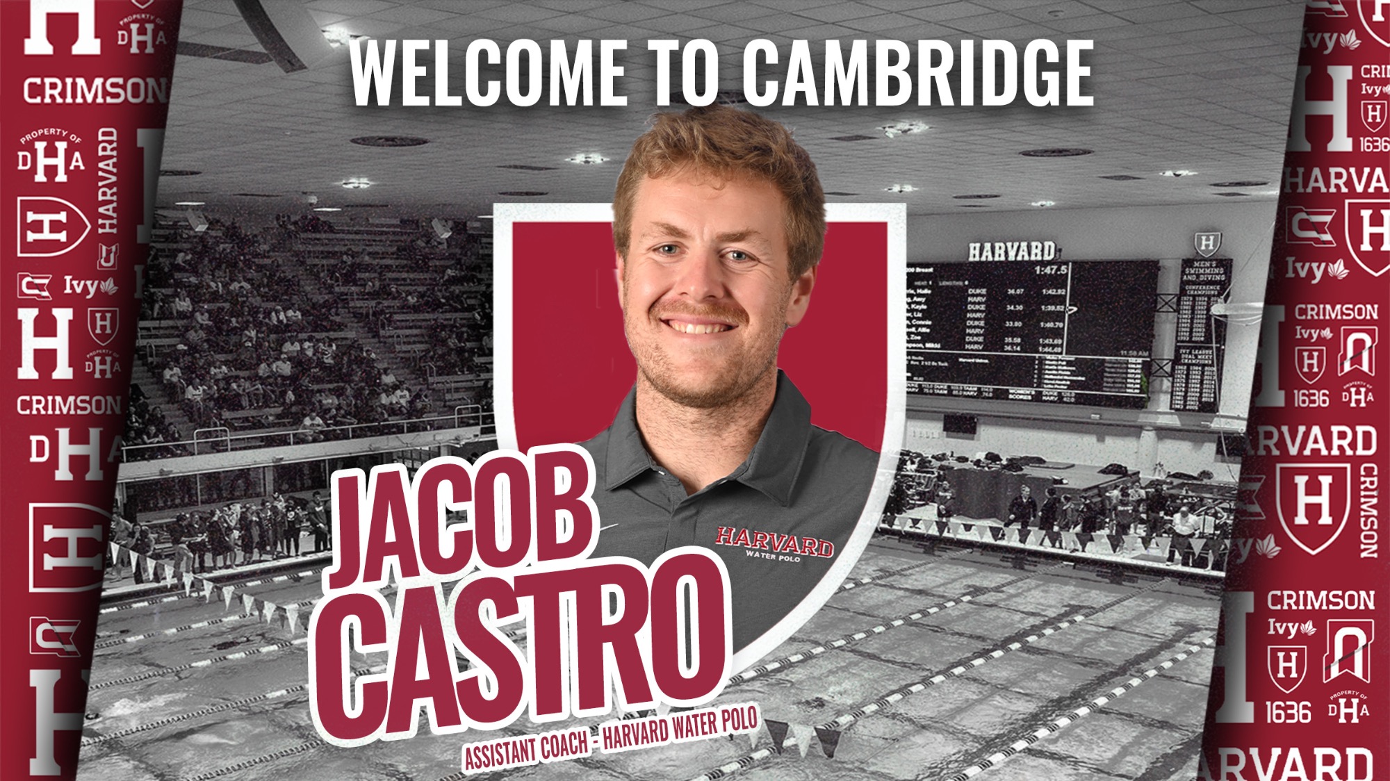 Castro Joins Water Polo Staff as New Assistant Coach - Harvard University