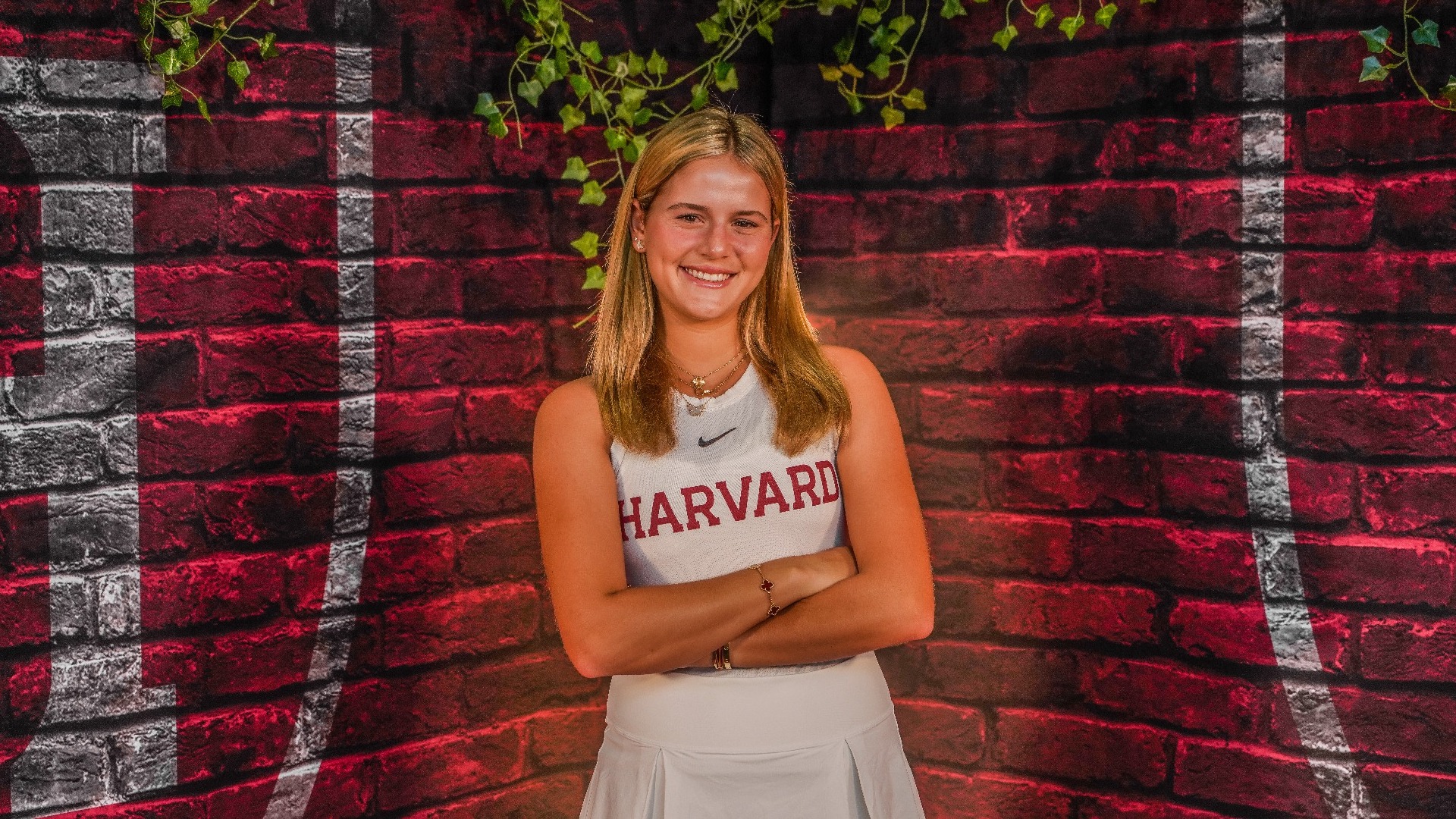Owensby Falls in ITA All American Championships Battle - Harvard University