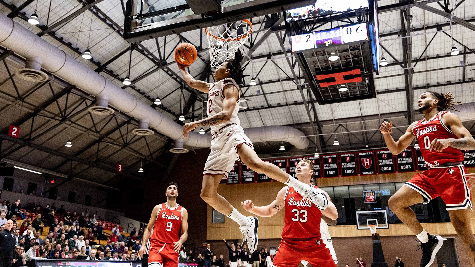 Mack Nets 22 Points as Men’s Basketball Runs Past Northeastern, 80-56 ...