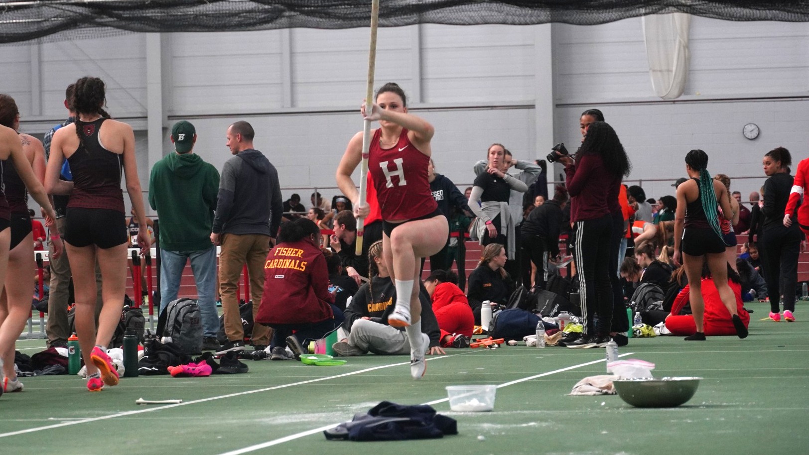 Retsa Improves Pole Vault Record on Day 1 of Competition - Harvard ...