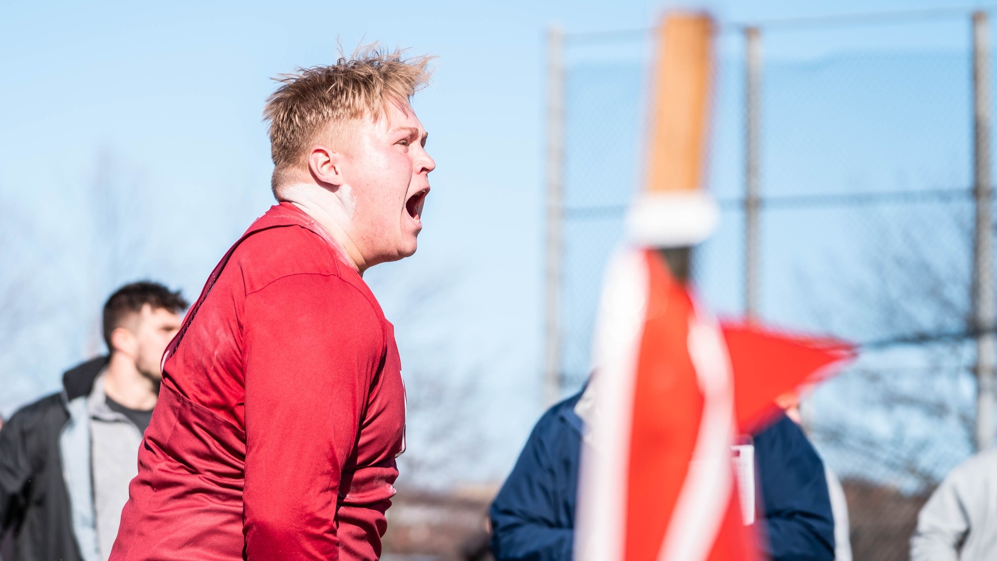 Kolesnikoff and Omoregie Put Up Strong Shot Put - Harvard University