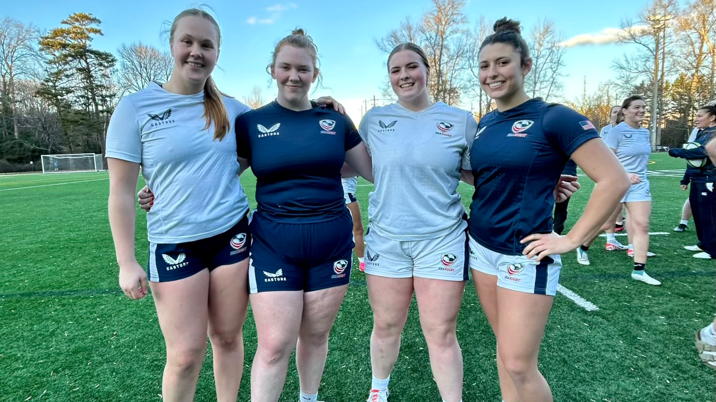 Four Women's Rugby First-Years Attend USA Rugby U20 Winter Camp ...