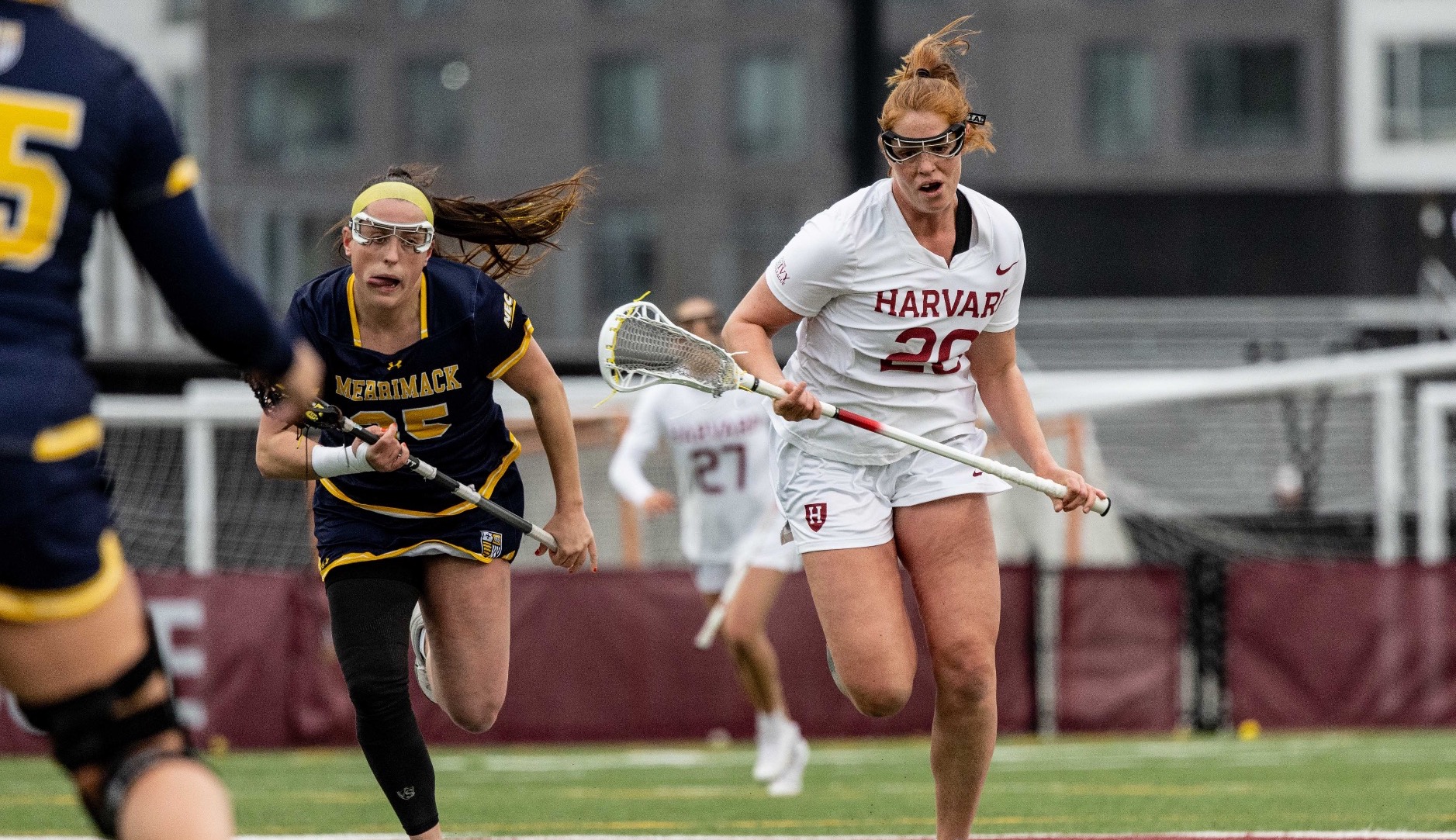 Hem Makes Program History as Women's Lacrosse Beats Merrimack 18-4 ...