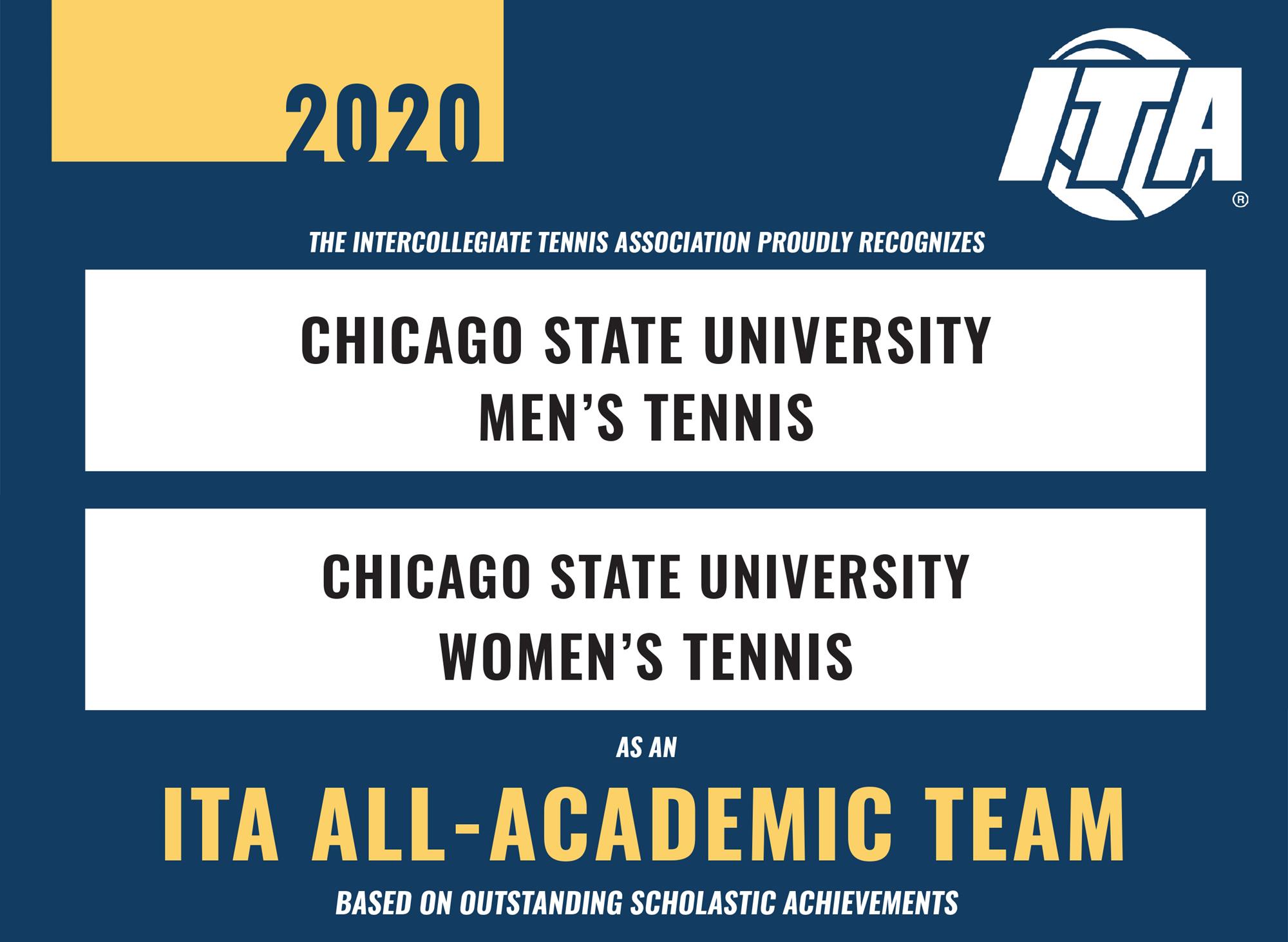 ITA Announces Scholar-Athletes & All-Academic Teams - Chicago State ...