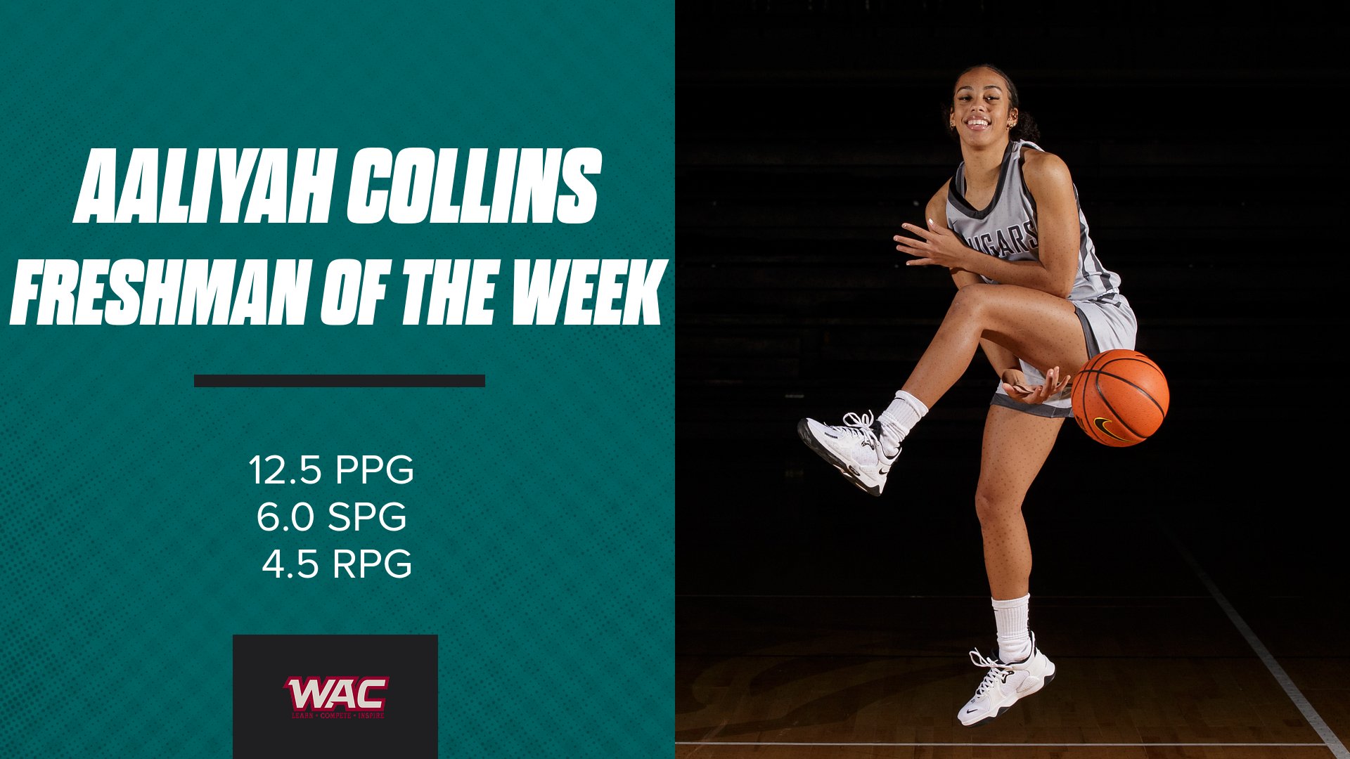Aaliyah Collins Named WAC Freshman of the Week - Chicago State ...