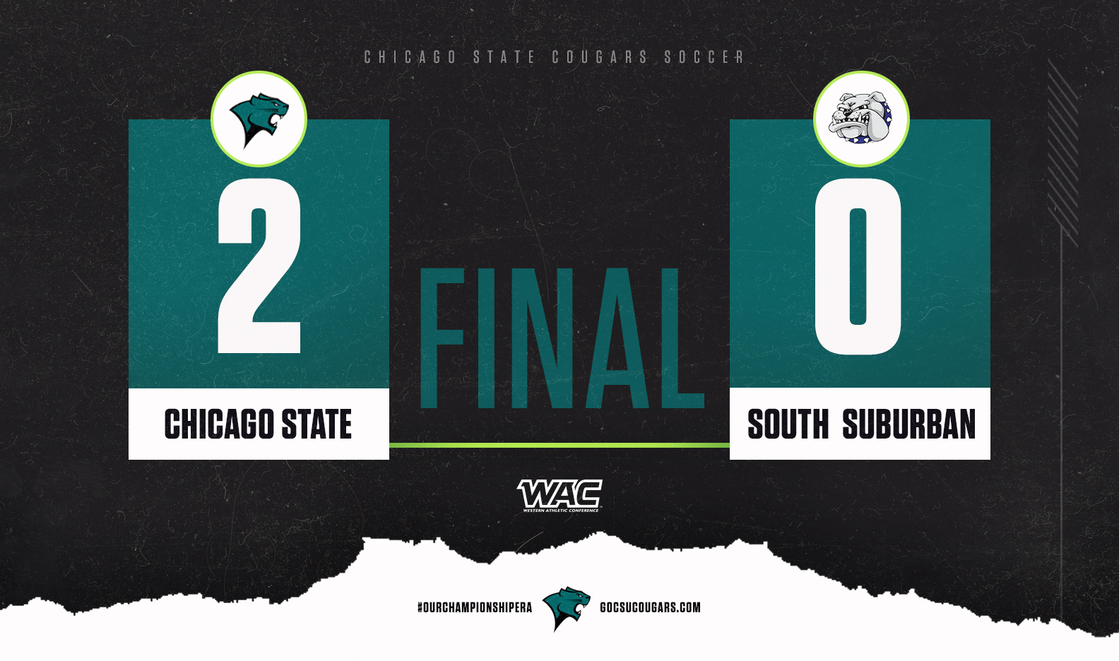 Cougars Take Down South Suburban in First Home Match - Chicago State ...