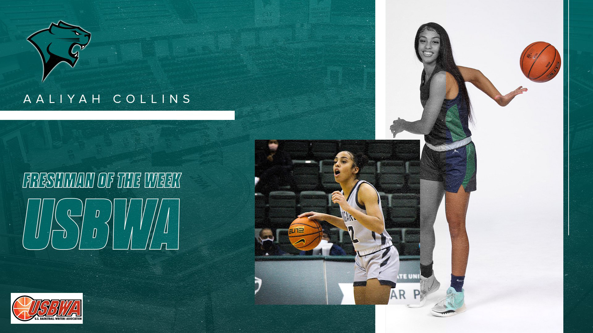 Aaliyah Collins Named USBWA Freshman of the Week - Chicago State ...