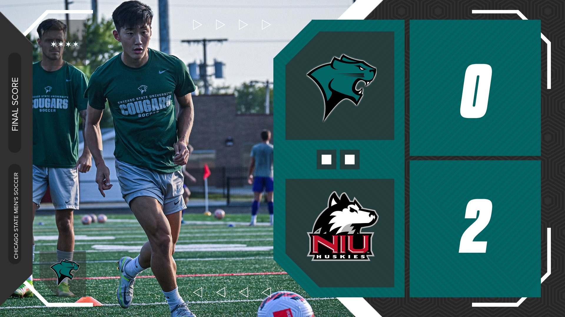 Men's Soccer Falls 2-0 to NIU - Chicago State University Athletics