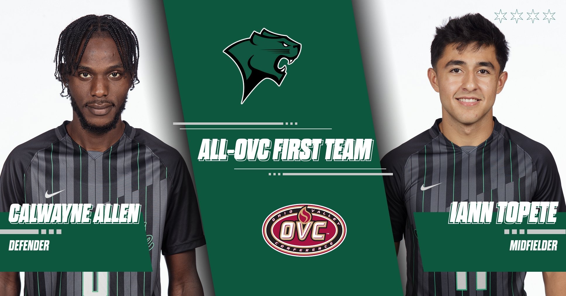 Calwayne Allen and Iann Topete Named to All-OVC First Team in Men’s ...