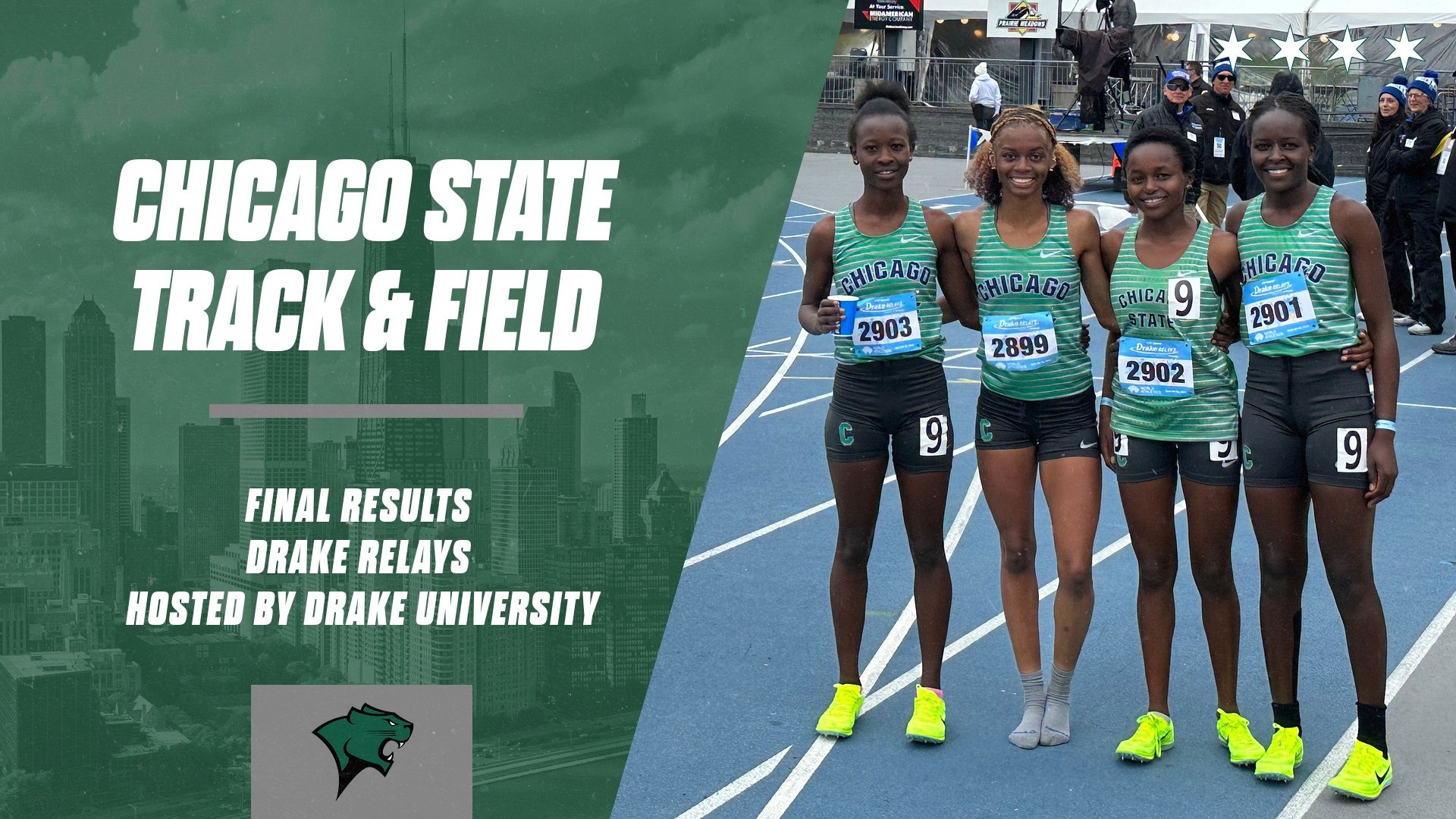 Cougars Track & Field Compete at Drake Relays - Chicago State ...