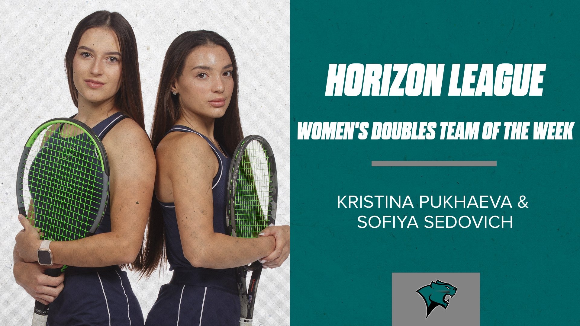 Kristina Pukhaeva and Sofiya Sedovich Named Horizon League Nike # ...
